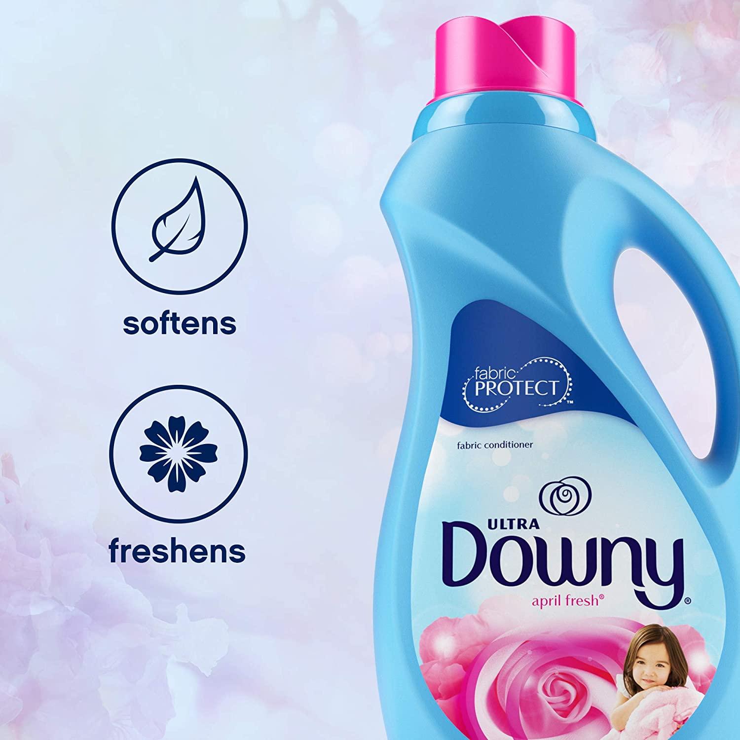 Downy Ultra Liquid Fabric Softener, April Fresh Scent, 120 Loads | Buy ...