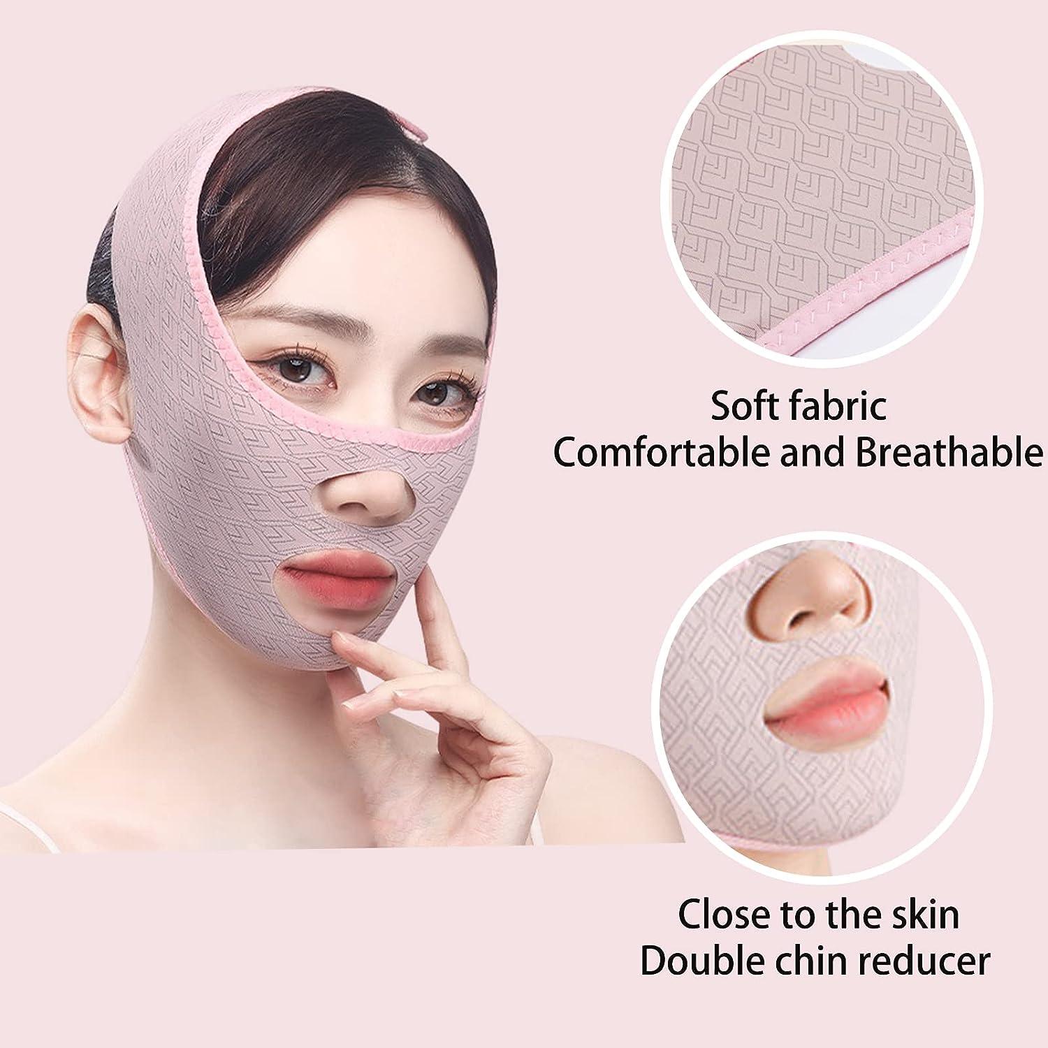 2 PCS V-Line Face Lift Mask for Double Chin Reduction - Beauty Sleep ...
