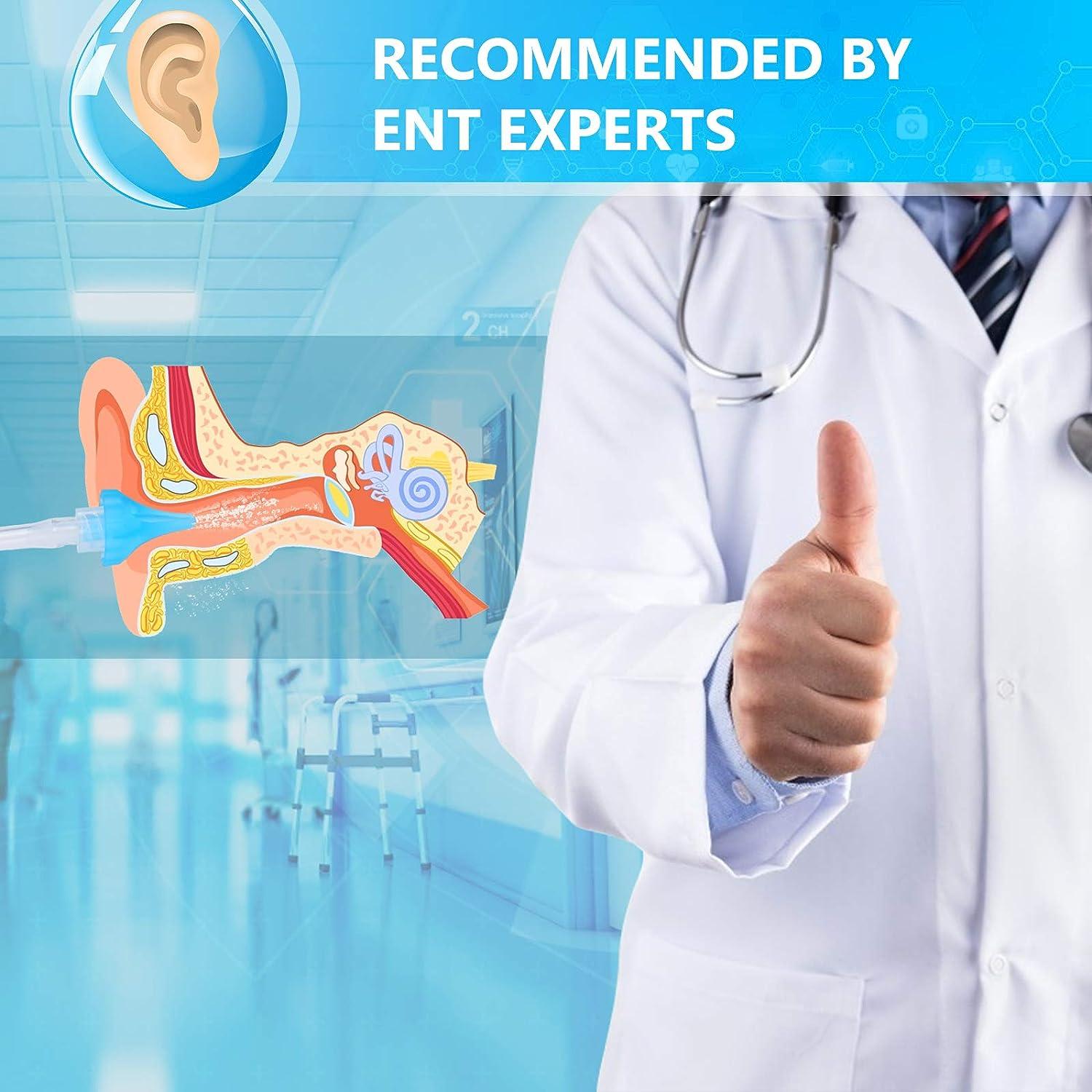 12 Pcs Ear Irrigation Tips for Comfortable & Safe Ear Wax Removal Kit ...