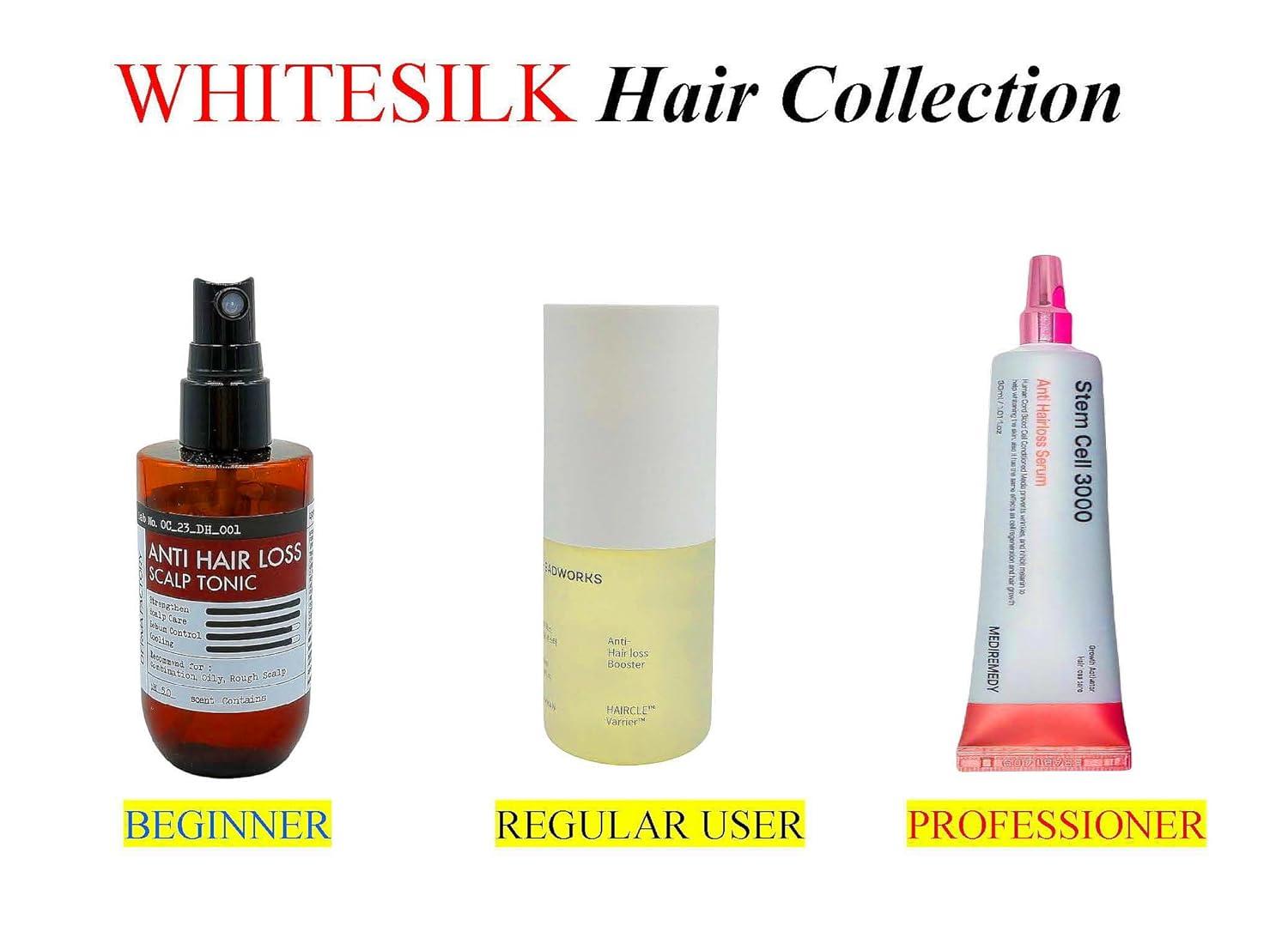 WHITESILK Fortifying Scalp Serum - SCM & Nano 9-Exosome Technology for ...