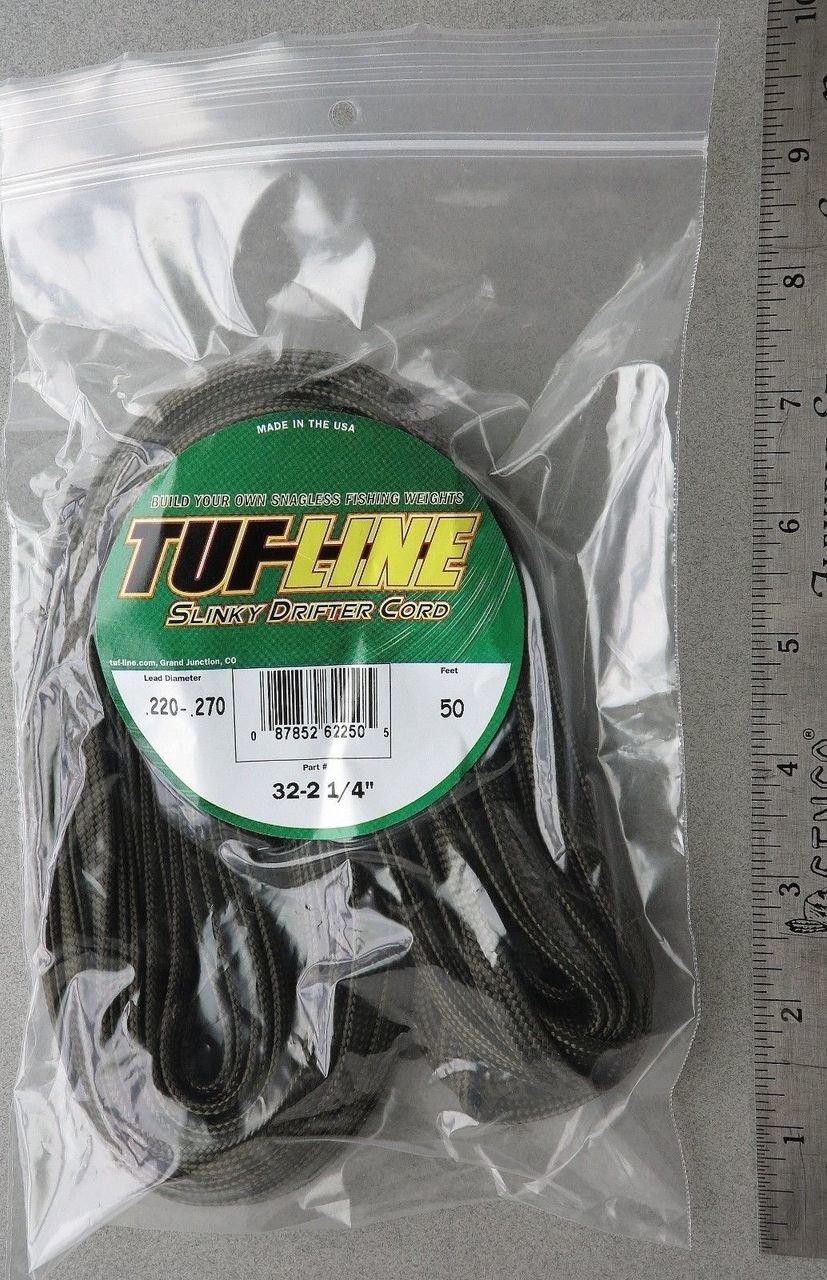 Tuf Line SD32259 Slinky Drifter Cord - 1/4 x 50ft, Green | Buy Now with ...