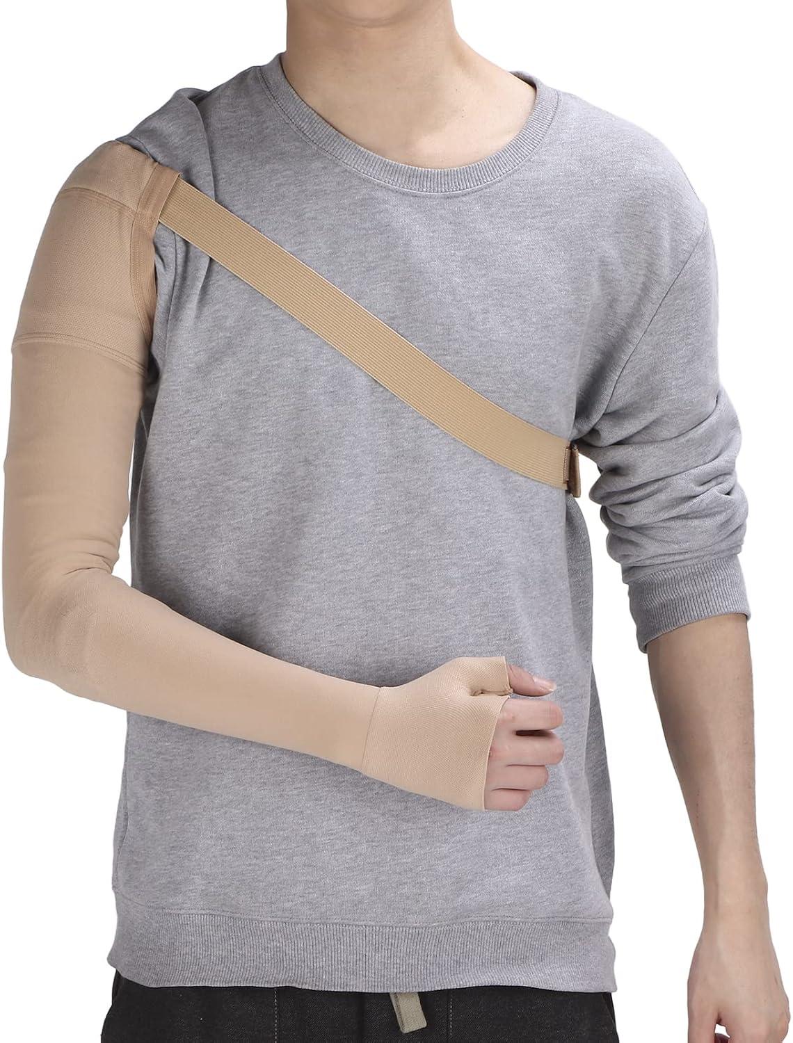 Buy XL Right Hand Arm Stocking with Cuff - Lymphedema Compression ...