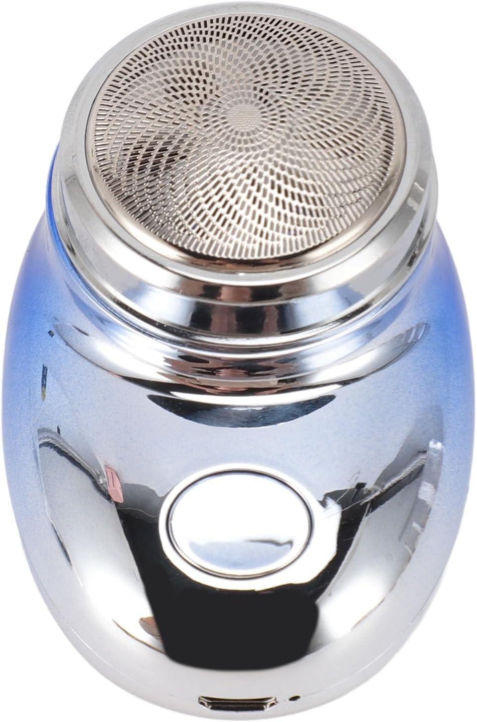 Electric Beard Clipper - Stainless Steel USB Rechargeable Portable ...