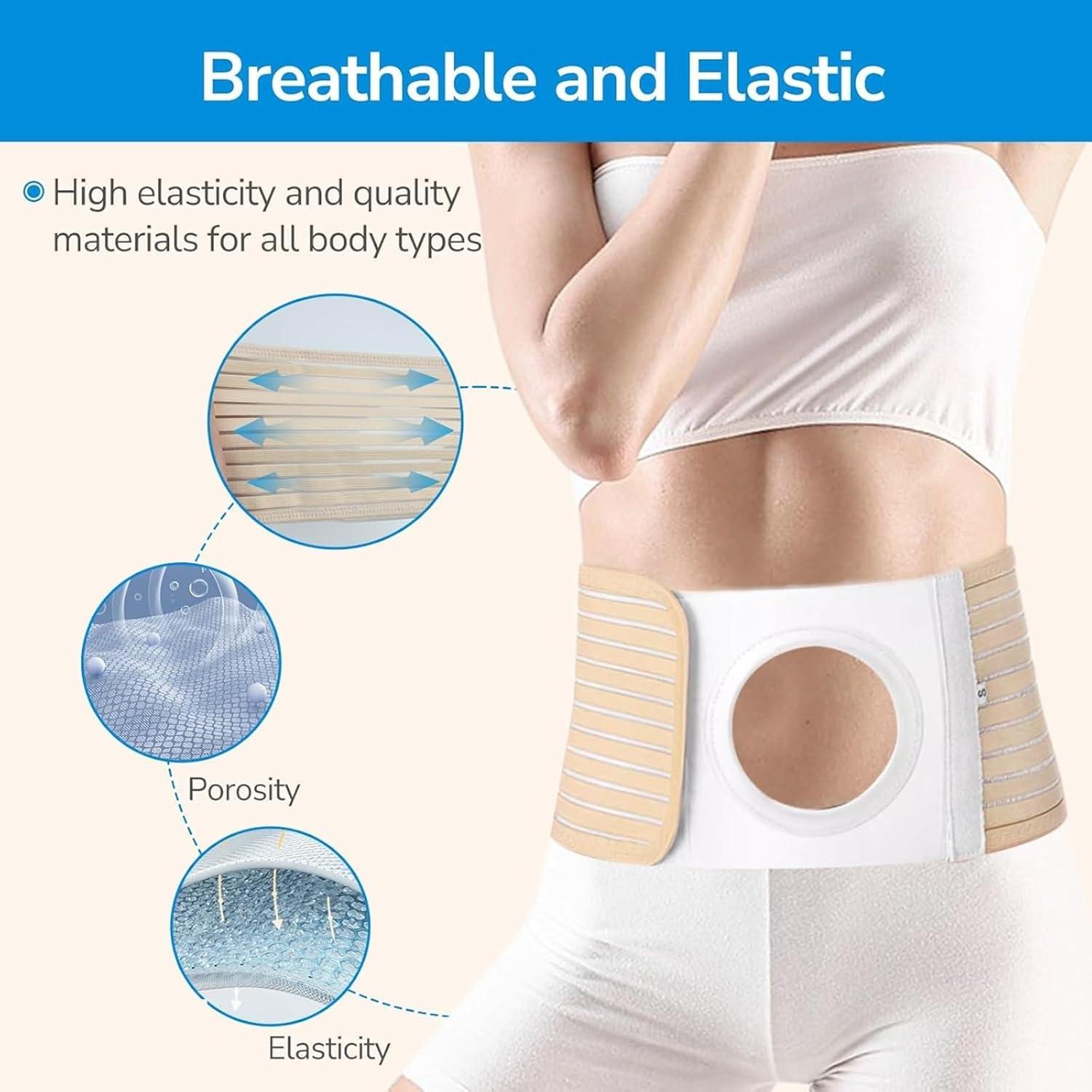 Adjustable Abdominal Ostomy Belt - Colostomy Support & Post-Operative ...