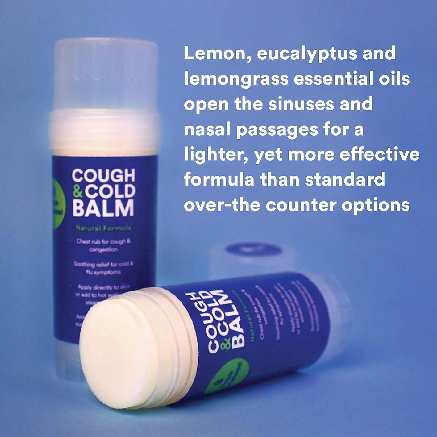 Camille Beckman Cough & Cold Balm 2.2oz - Natural All-in-One Formula ...