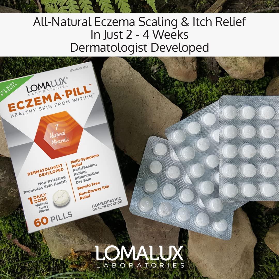 Loma Lux Eczema Pill Natural Eczema Treatment Skin Itch Clearing ...