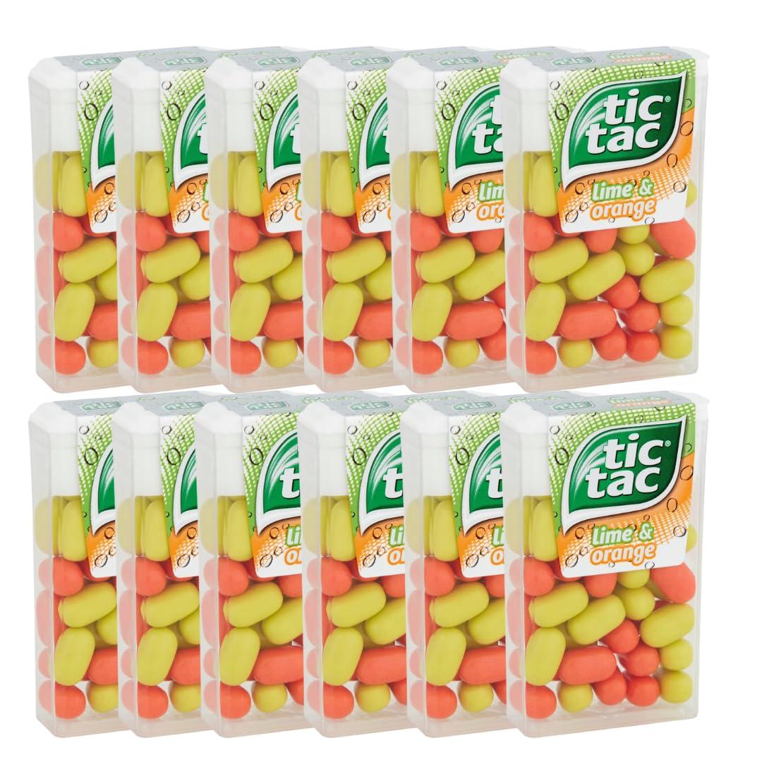 Candy Bundle Containing Tic Tac Lime & Orange 16g (12 Pack) | Buy Now ...