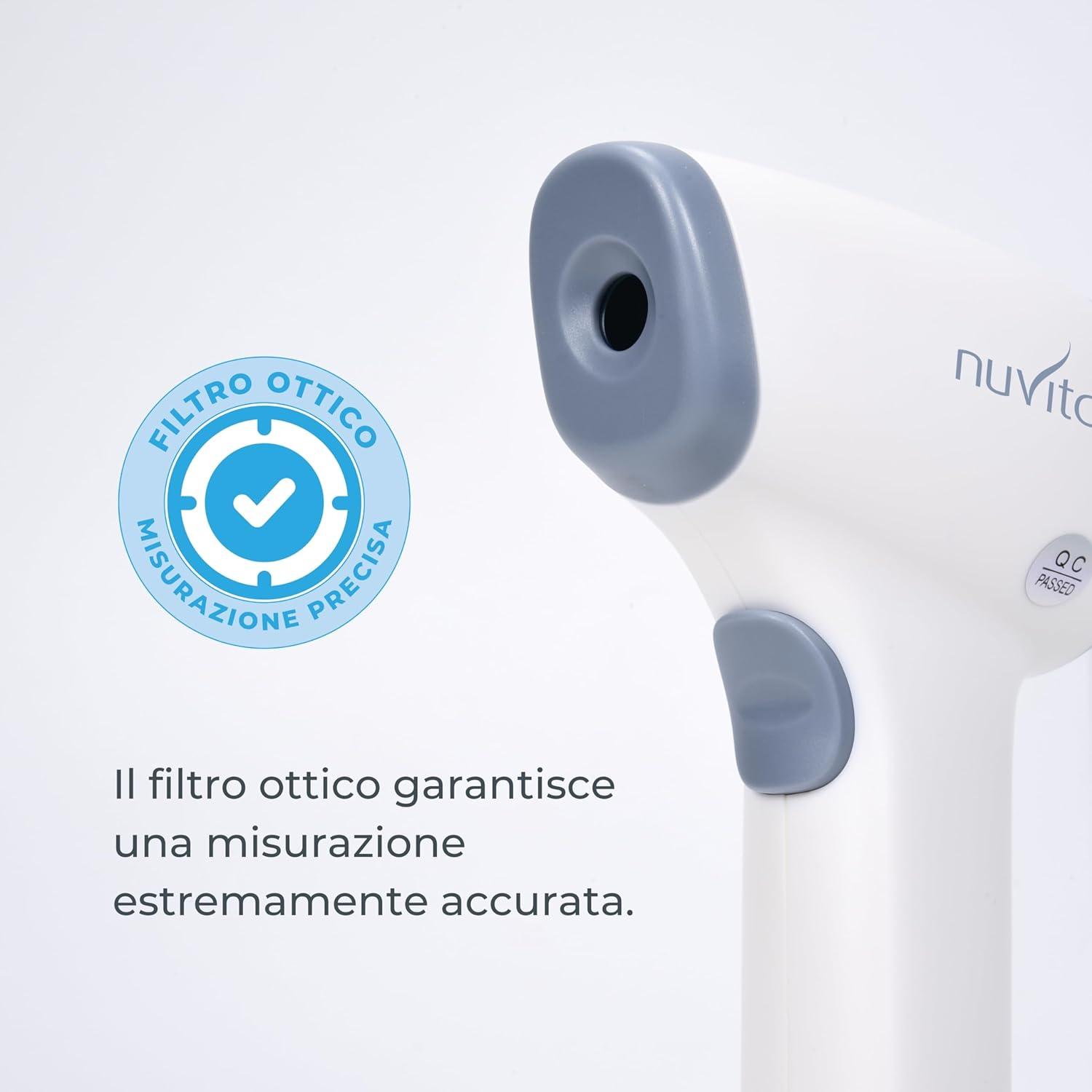 Nuvita 2093 Professional Infrared Feet Thermometer | Digital Fever ...