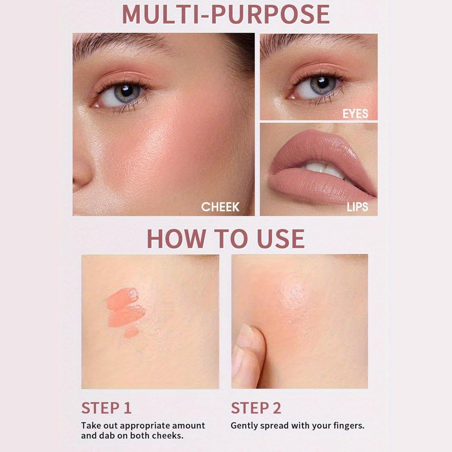 Cream Blushes for Cheeks Matte Cheek Tint Cream for Mature Skin Long ...