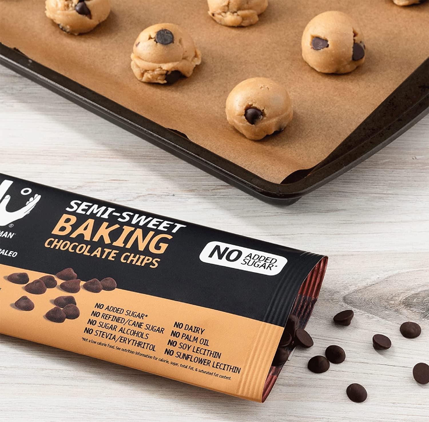 Organic Keto Dark Chocolate Chips | No Added Sugar | Sweetened with ...