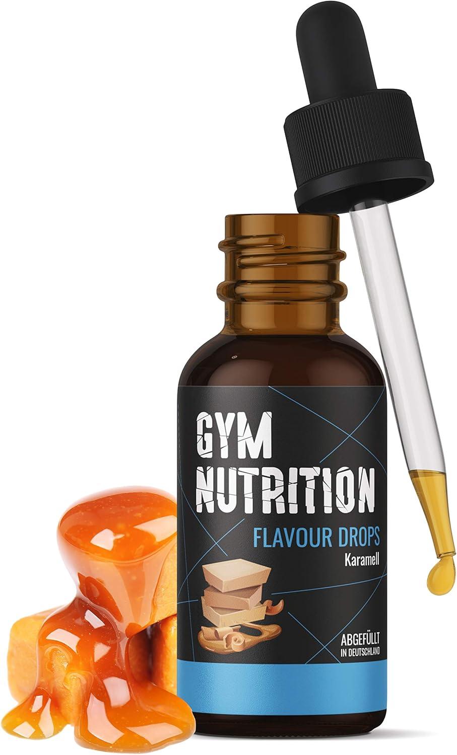 Flavour Drops - Calorie-Free Caramel Flavoring with Dosing Pipette ...