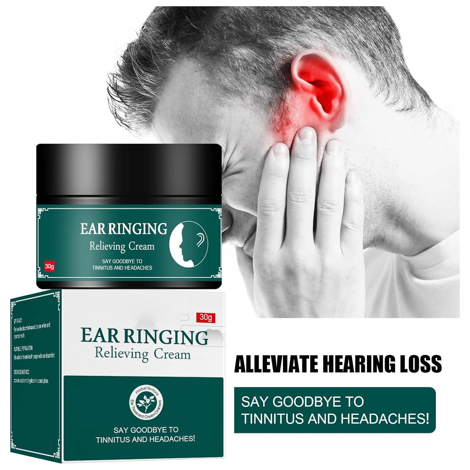 Ear Ringing Relief Cream | Natural Plant Ingredients | Tinnitus-Free ...