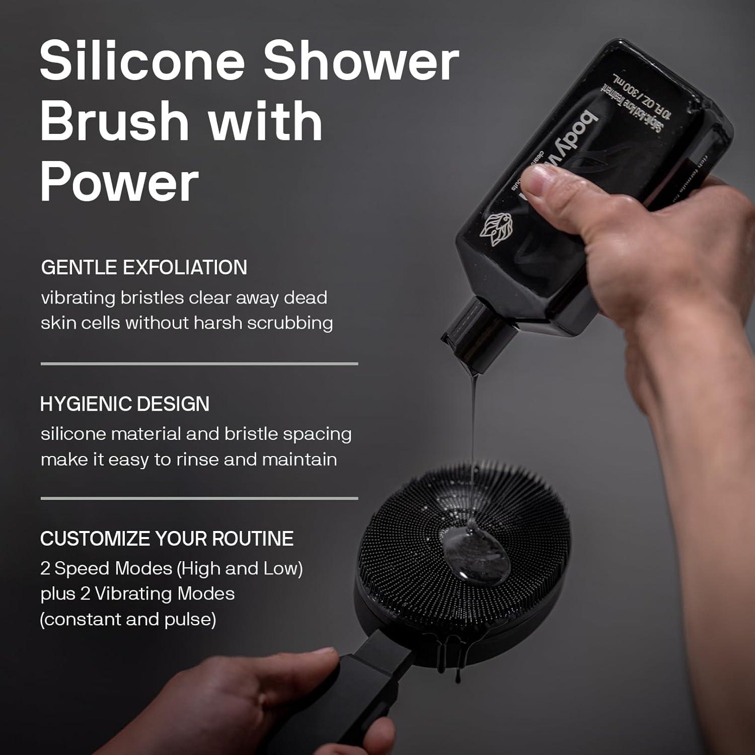 Shop Black Wolf Body Wash & Sonic Scrubber Pro Kit for Men - Charcoal ...