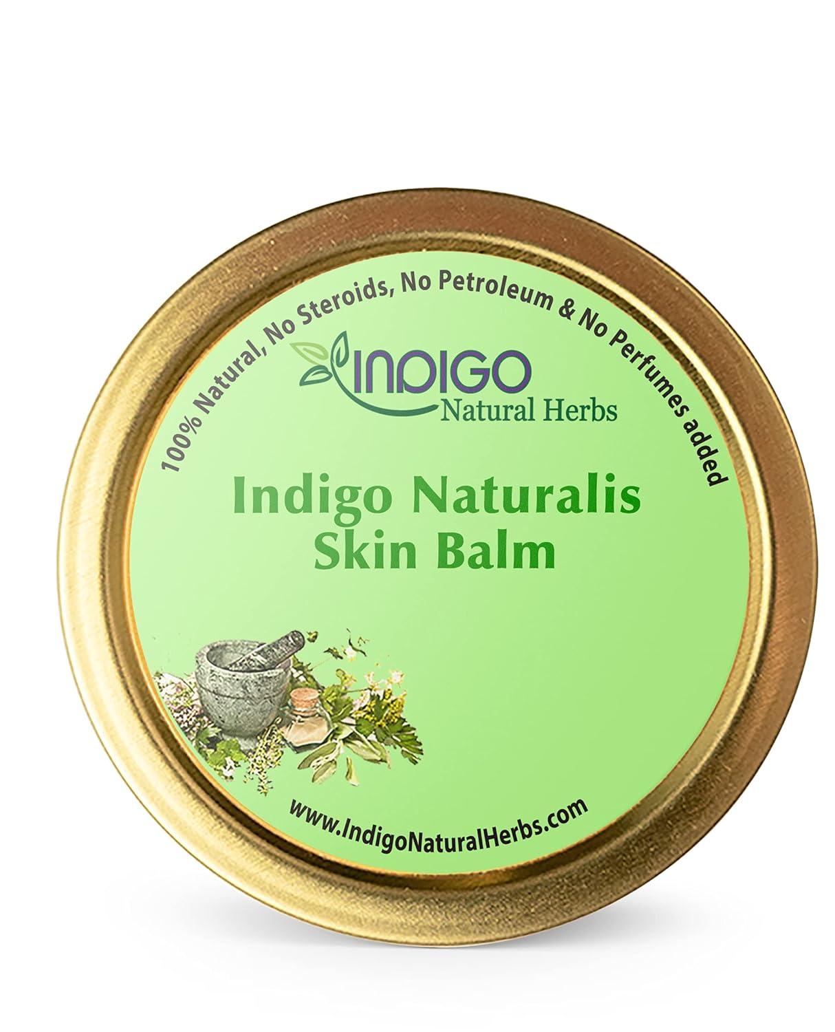 Indigo Naturalis Skin Balm 4 oz - Moisturizing Formula for Psoriasis ...