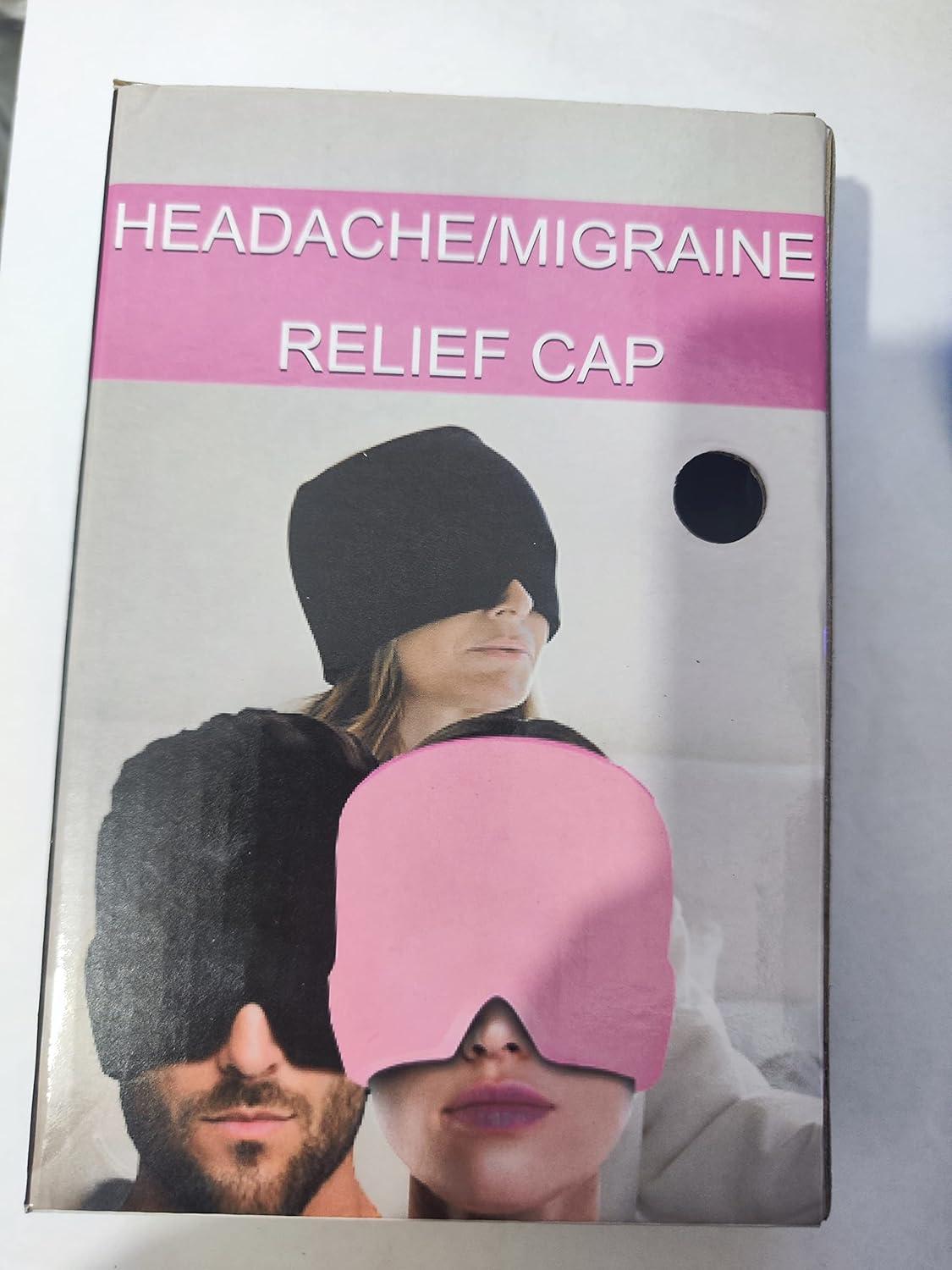 Migraine Relief Mask | Headache Cap for Instant Relief | No Disturbing ...