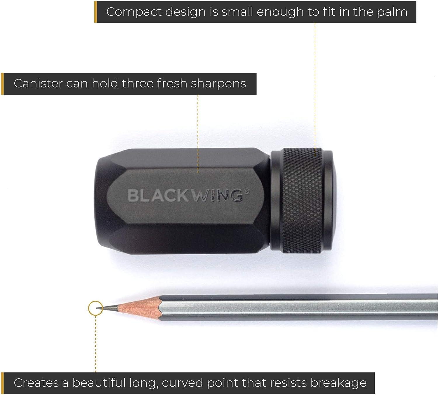 Blackwing One-Step Long Point Sharpener German Steel Blade Creates ...
