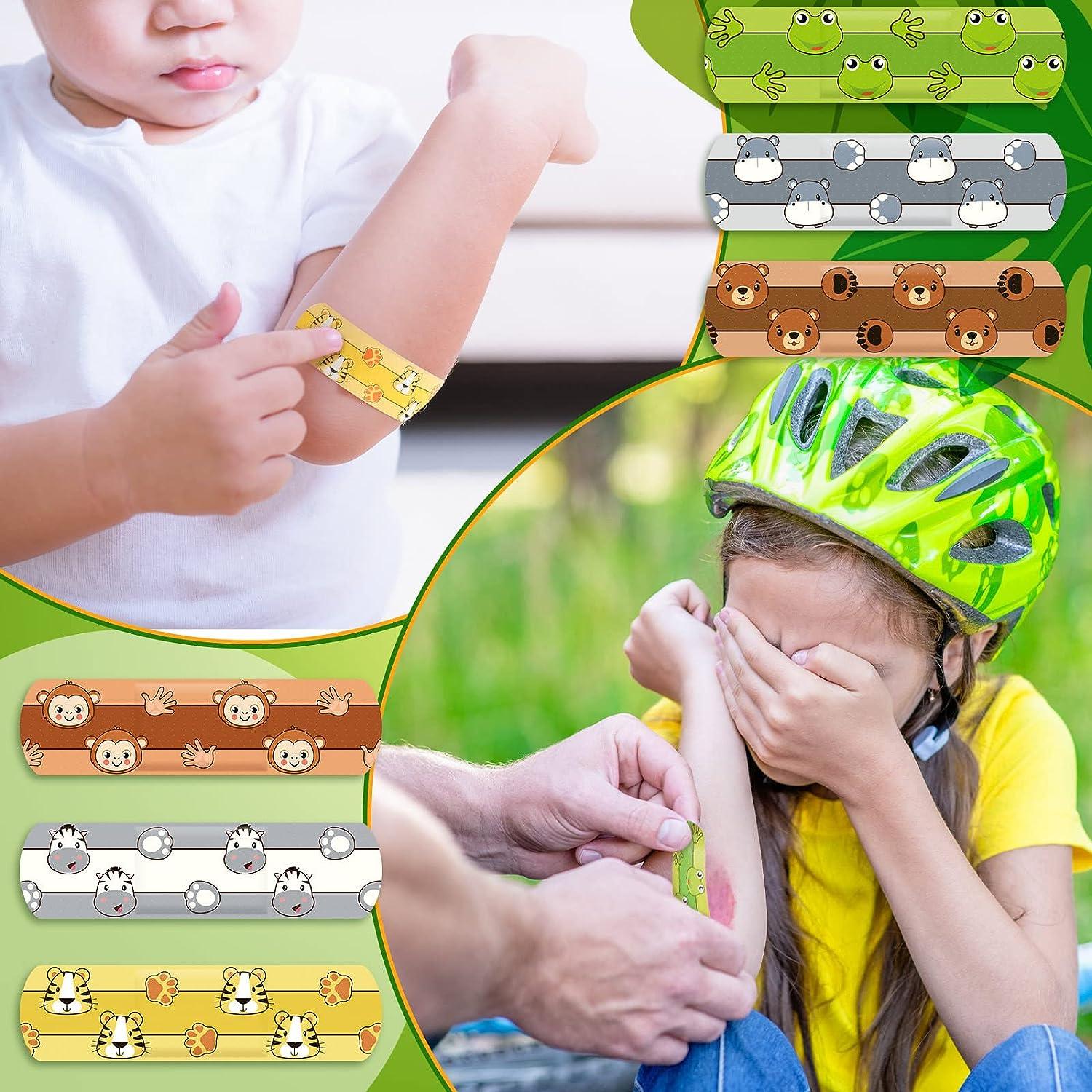 Kids Cartoon Bandages: 360 Pcs Cute Animal Adhesive Children Bandages ...