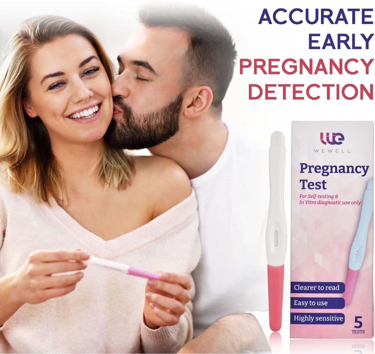 Buy First Response Pregnancy Test Pack - 5 Tests Quick Results Over 99% ...