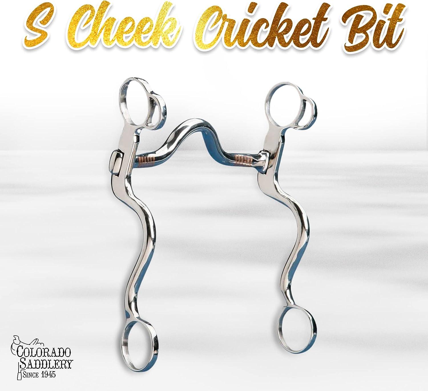 Colorado Saddlery S Cheek Curb Bit - High-Quality Horse Riding ...