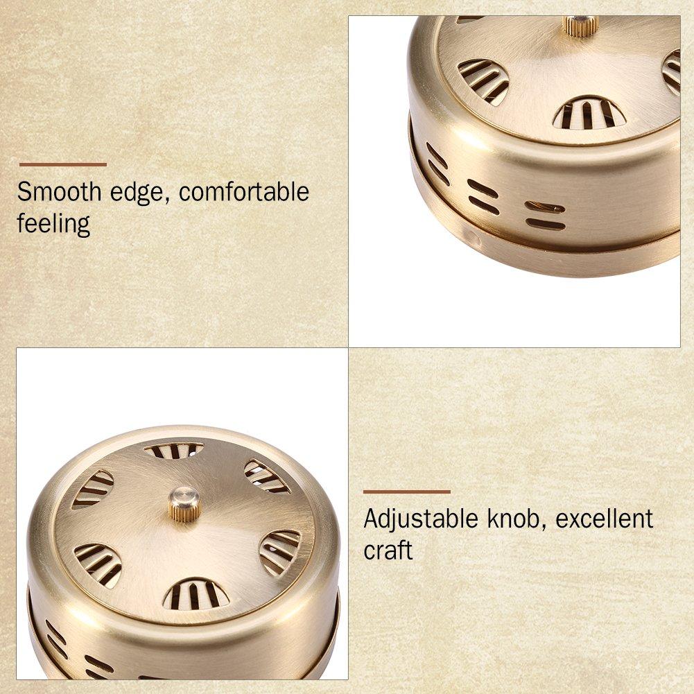 Moxa Box for Acupuncture | Copper Moxibustion Burner with Temperature ...