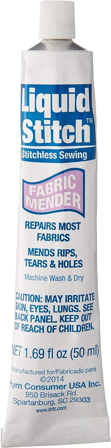 Dritz Liquid Stitch Fabric Mender 1.69oz - Clear Fabric Adhesive | Buy ...