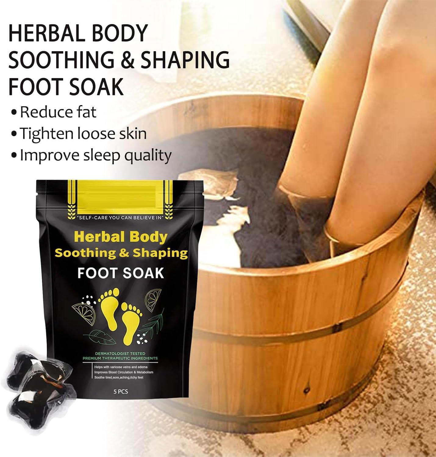 Fulvic Soak Detox Parasite Bath Herbal Foot Cleansing Soak Beads ...