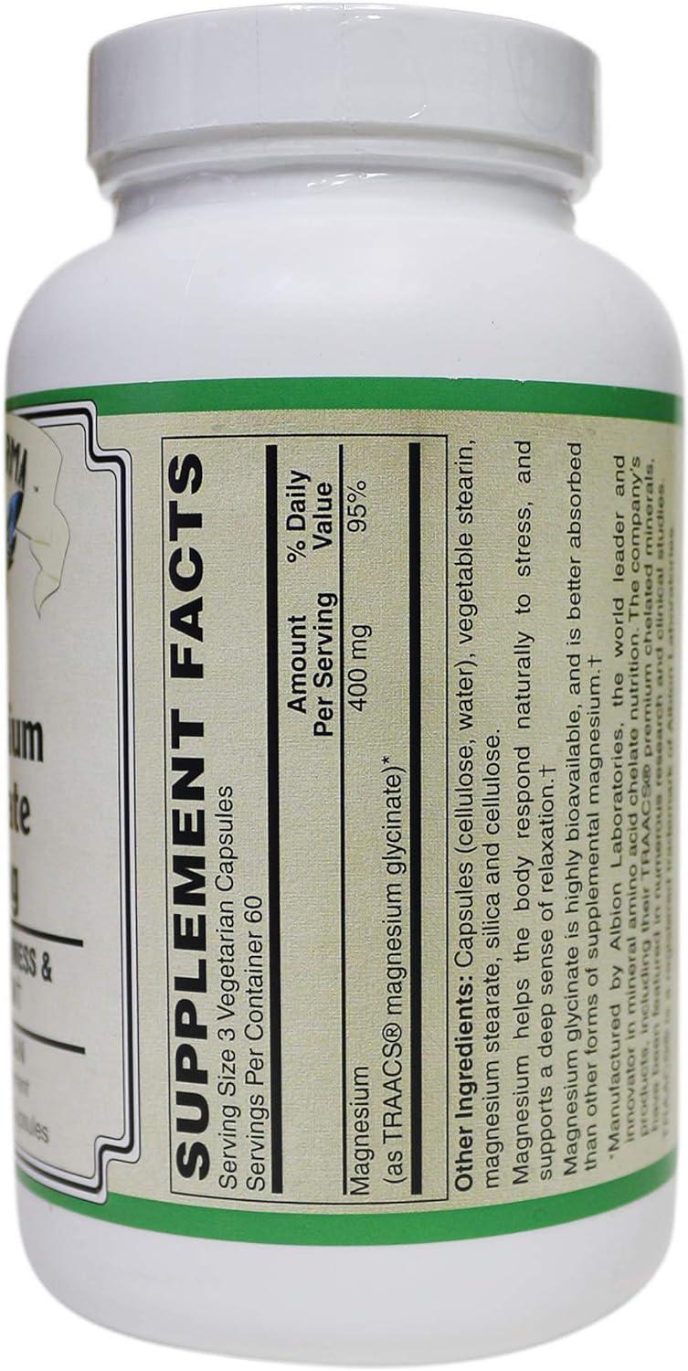 Albion Magnesium Bisglycinate Chelate (TRAACS Magnesium Glycinate ...