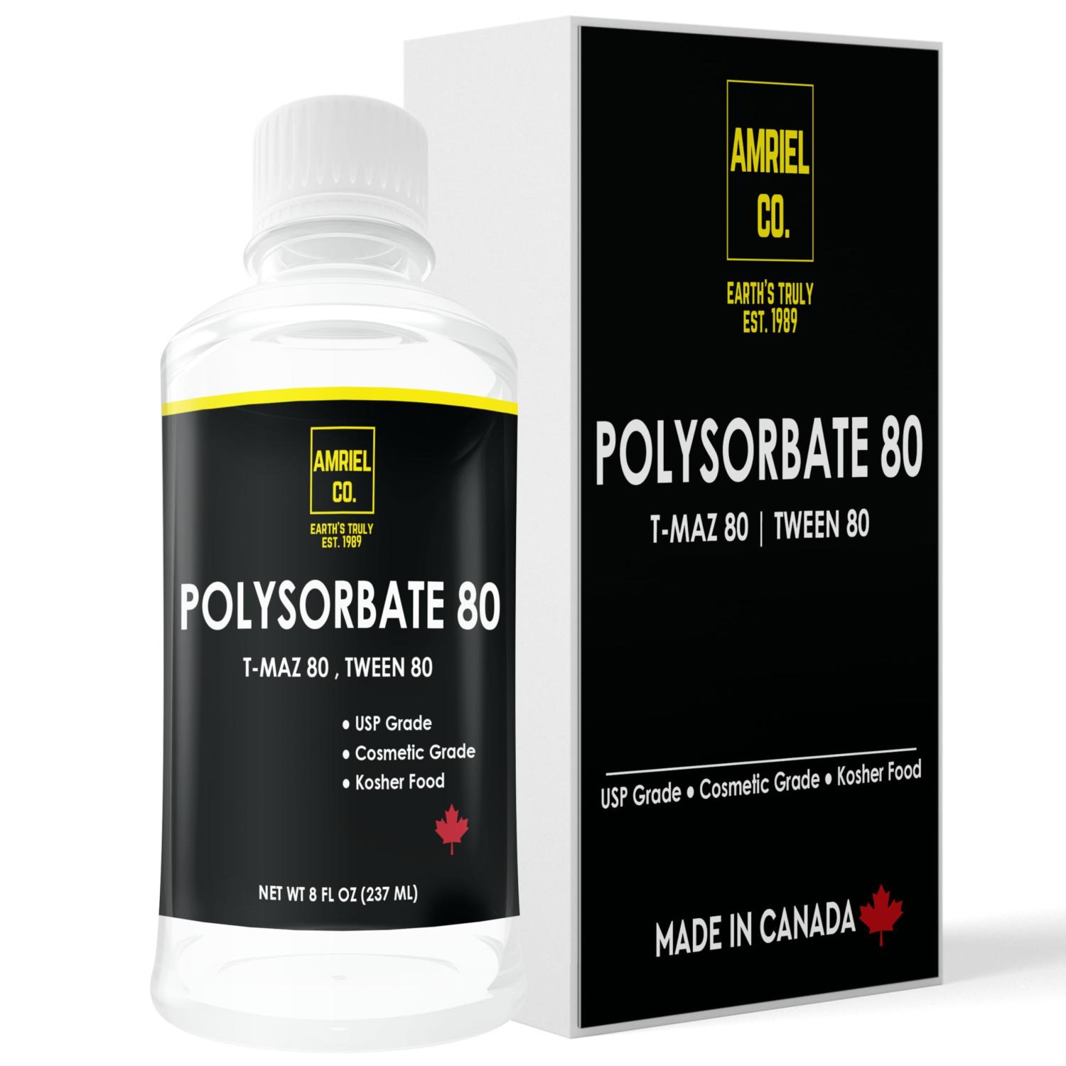 Polysorbate 80 - Tween 80 (8 fl OZ) | Amriel Co. | Buy Now with Express International Delivery ...