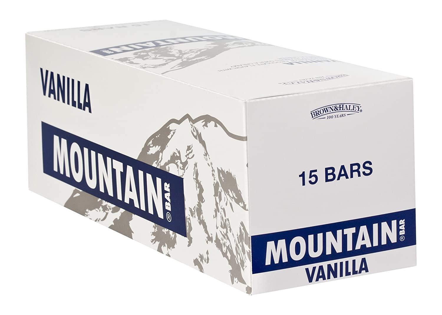 Vanilla Mountain Bar 1.6 oz - Case of 15 Bars | Delicious and ...