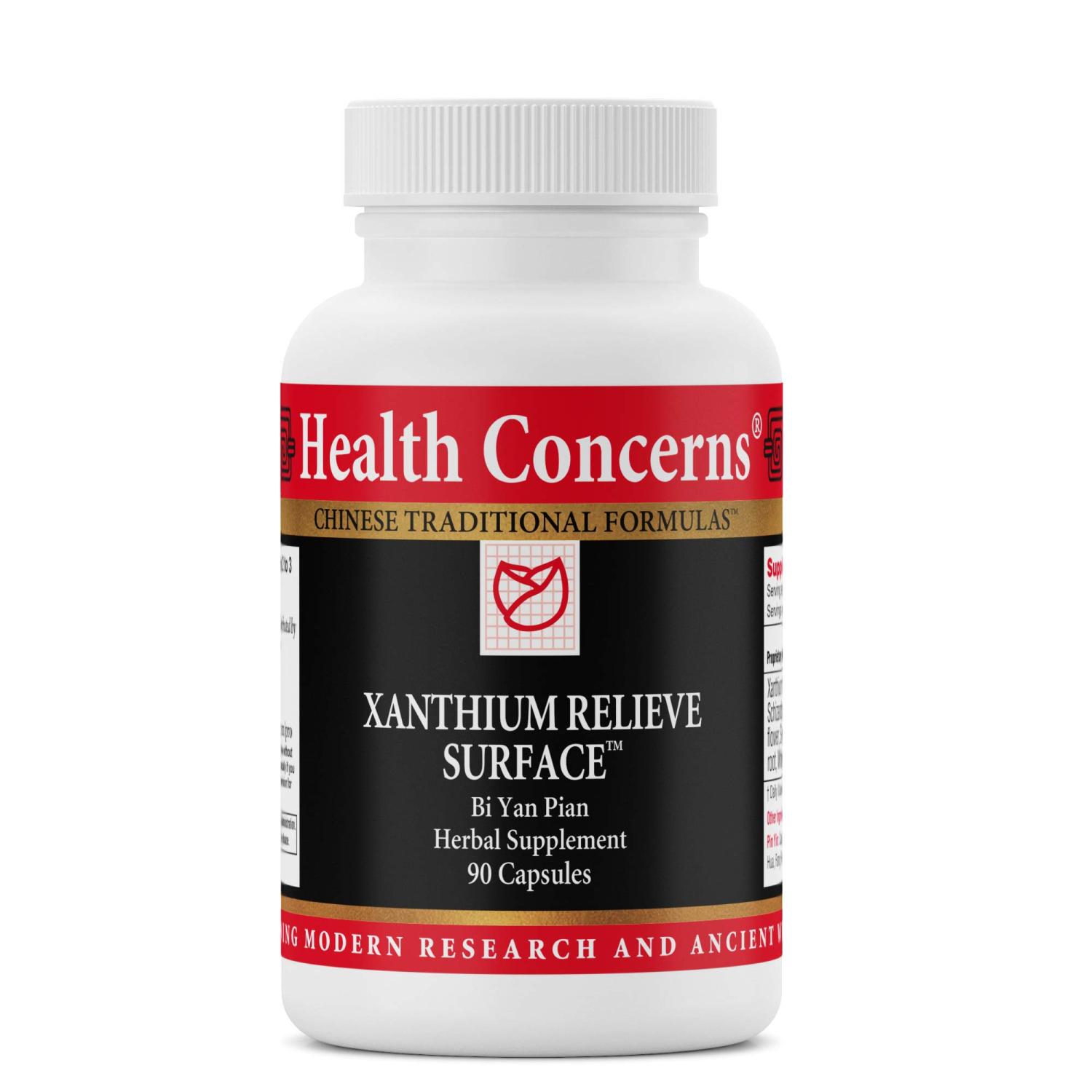 Xanthium Relieve Surface - 90 Count | Natural Health Concerns ...
