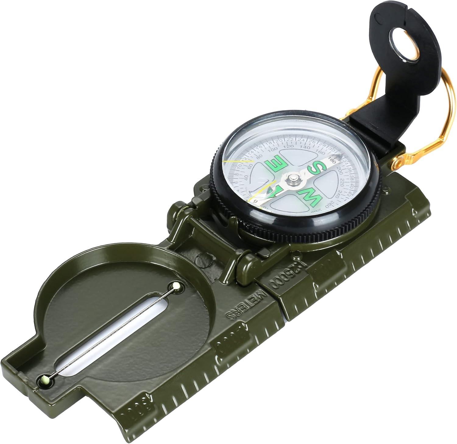 Grenhaven Marching Compass - Durable Hiking Compass with Camouflage for ...