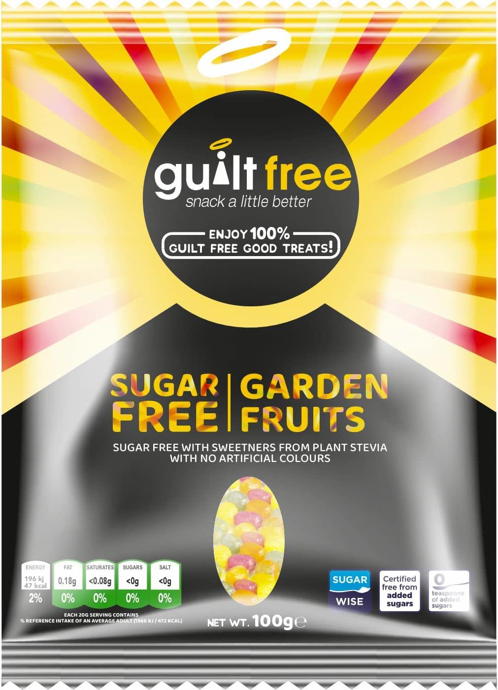 GUILTFREE Sugar Free Sweets 5x100g Healthy Diabetic Sweets Gift Hamper ...