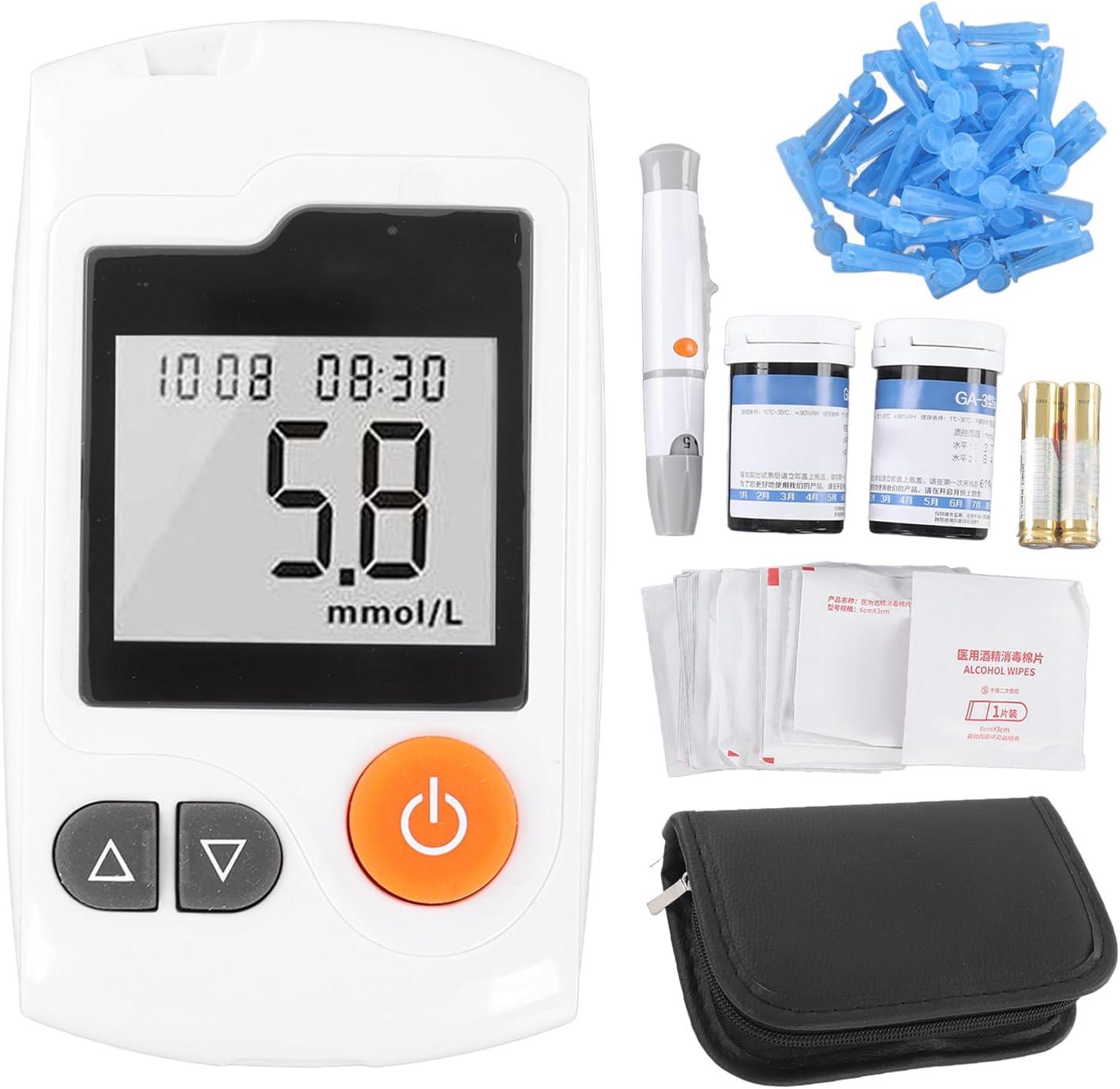 Buy Blood Glucose Meter Set - Includes 50 Test Strips & Lancets ...