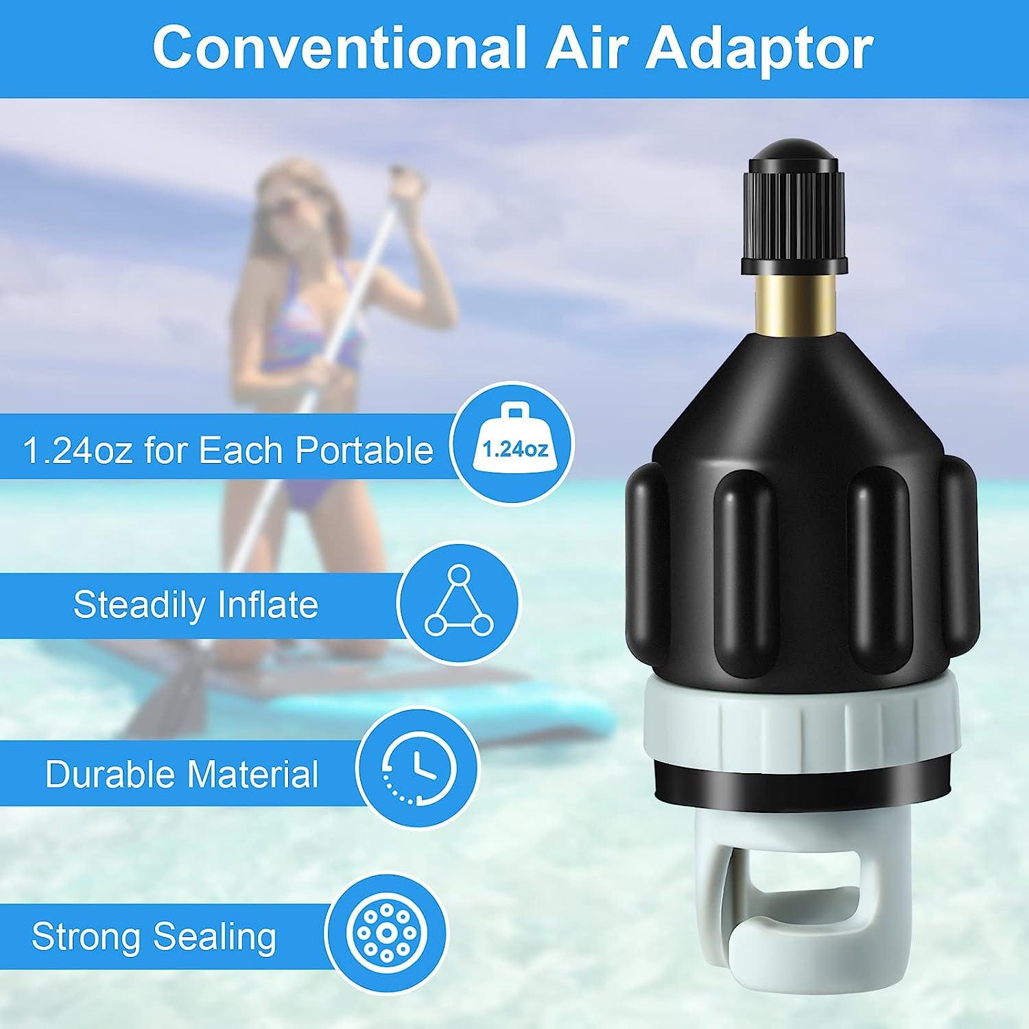 Inflatable Boat SUP Pump Adapter Set - Premium Conventional Air Adapter ...