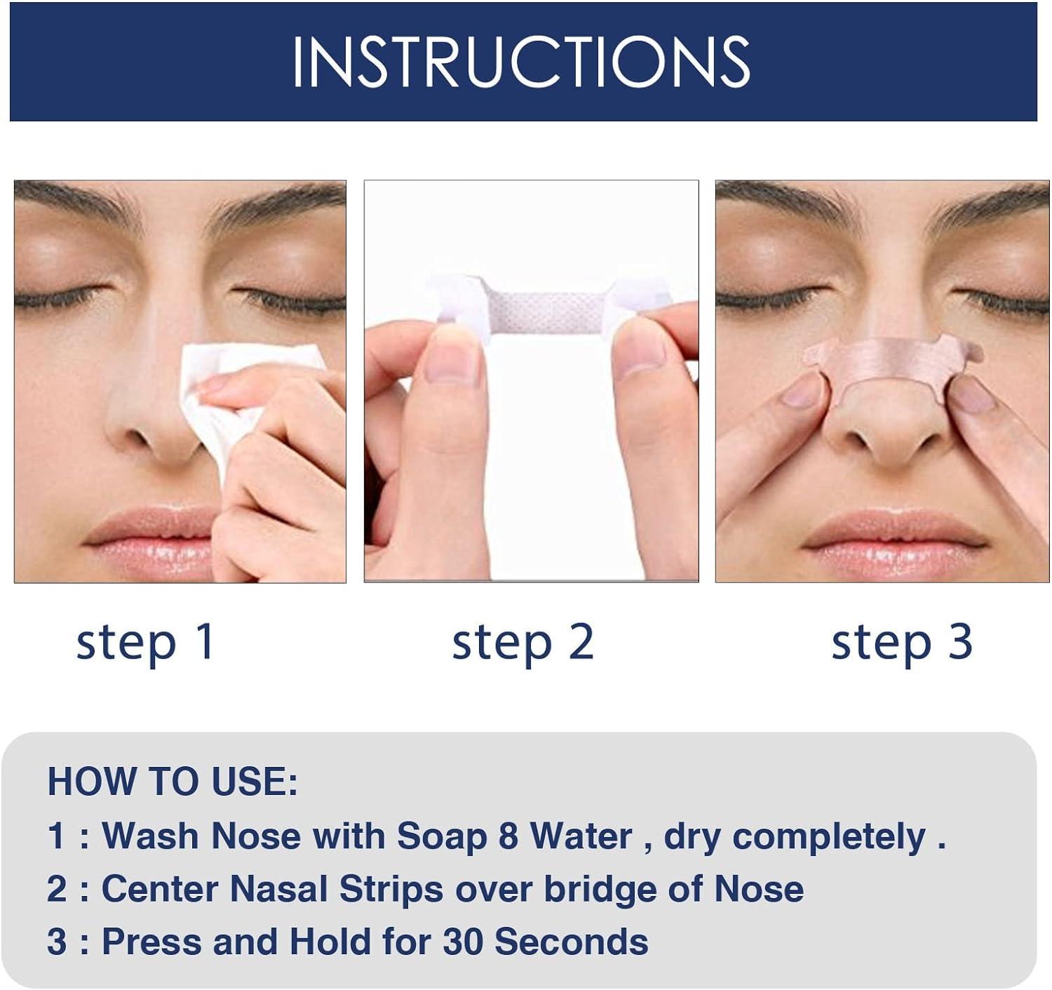 7Pcs Nasal Congestion Relief Patch | Non-Woven Fabric | Improve Sleep ...