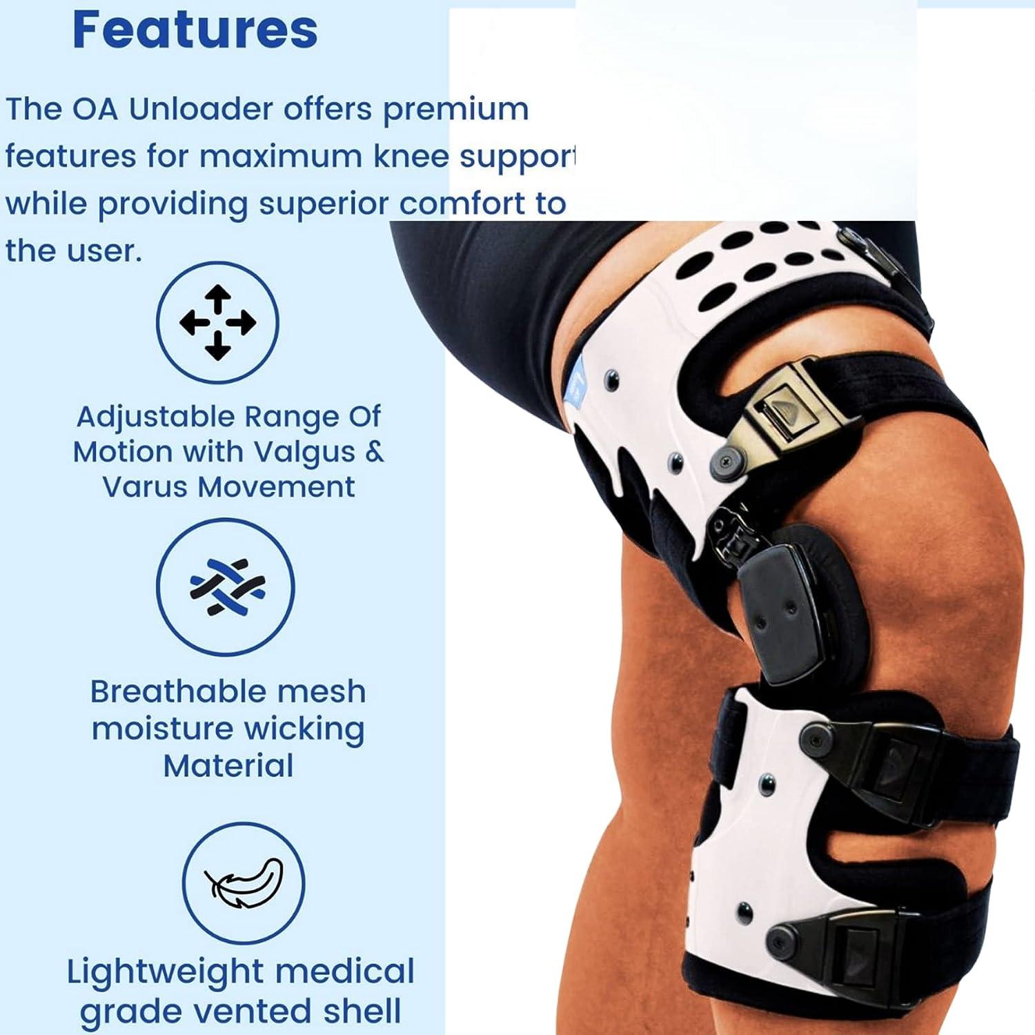 Comfyorthopedic OA Unloader Knee Brace - Left Medial Arthritis Relief ...