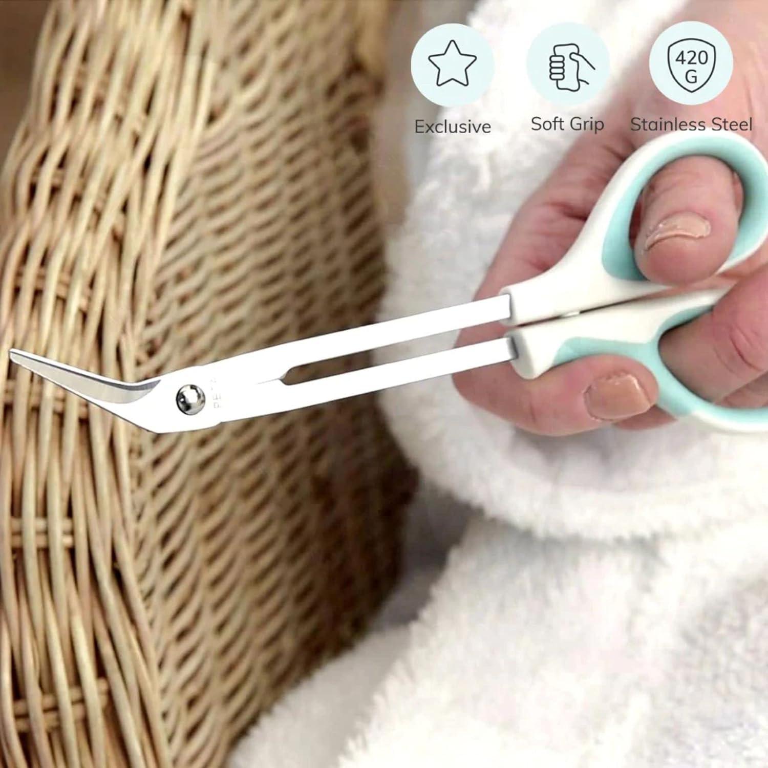 PETA Easi-Grip Long Reach Toe Nail Cutter - Ergonomic Soft-Feel Handle ...