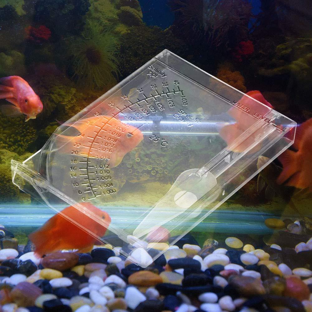 Coral Aquarium Salt Meter - Sea Water Hygrometer for Accurate ...