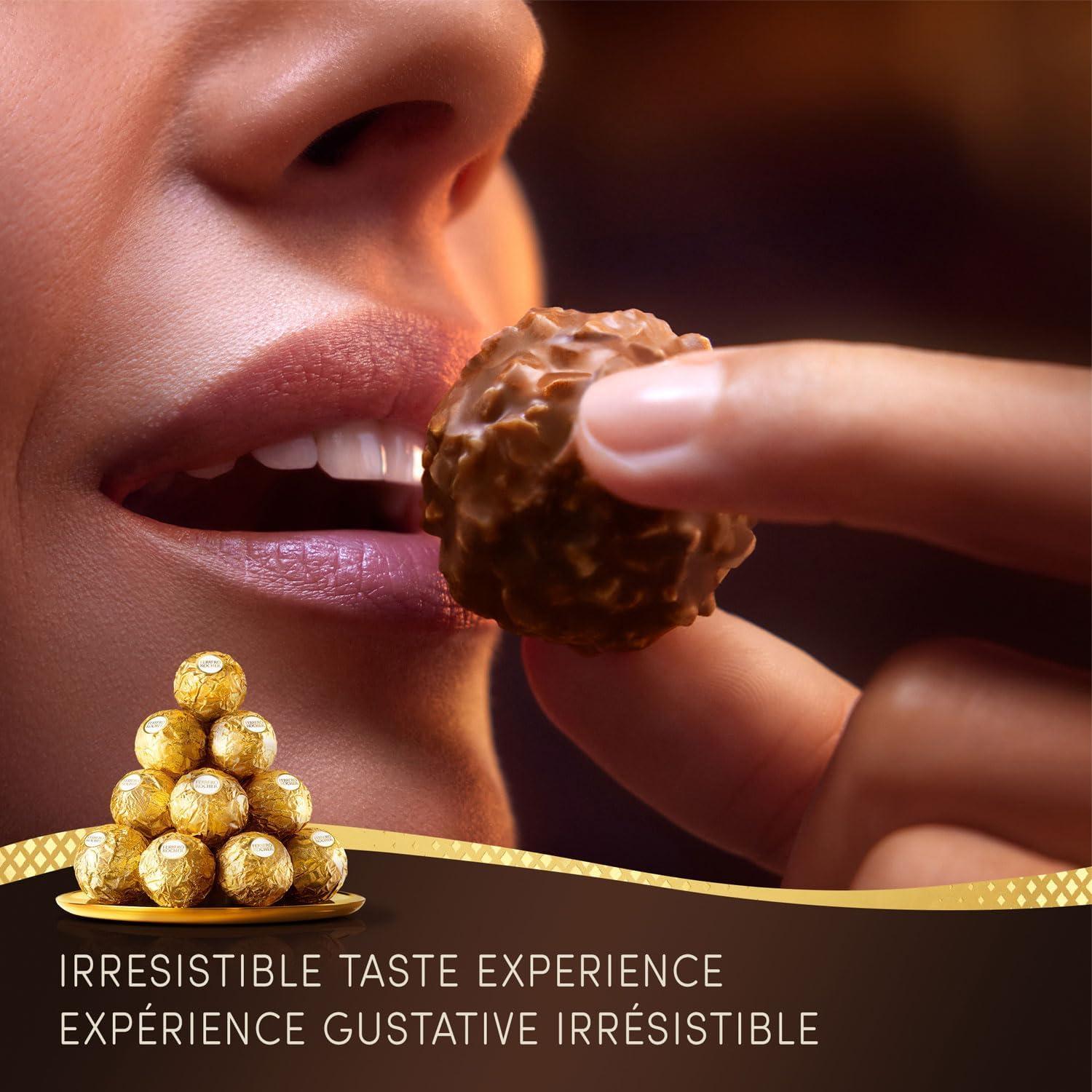 Grand FERRERO ROCHER Hollow Hazelnut Milk Chocolate Chocolate Gift 125g ...