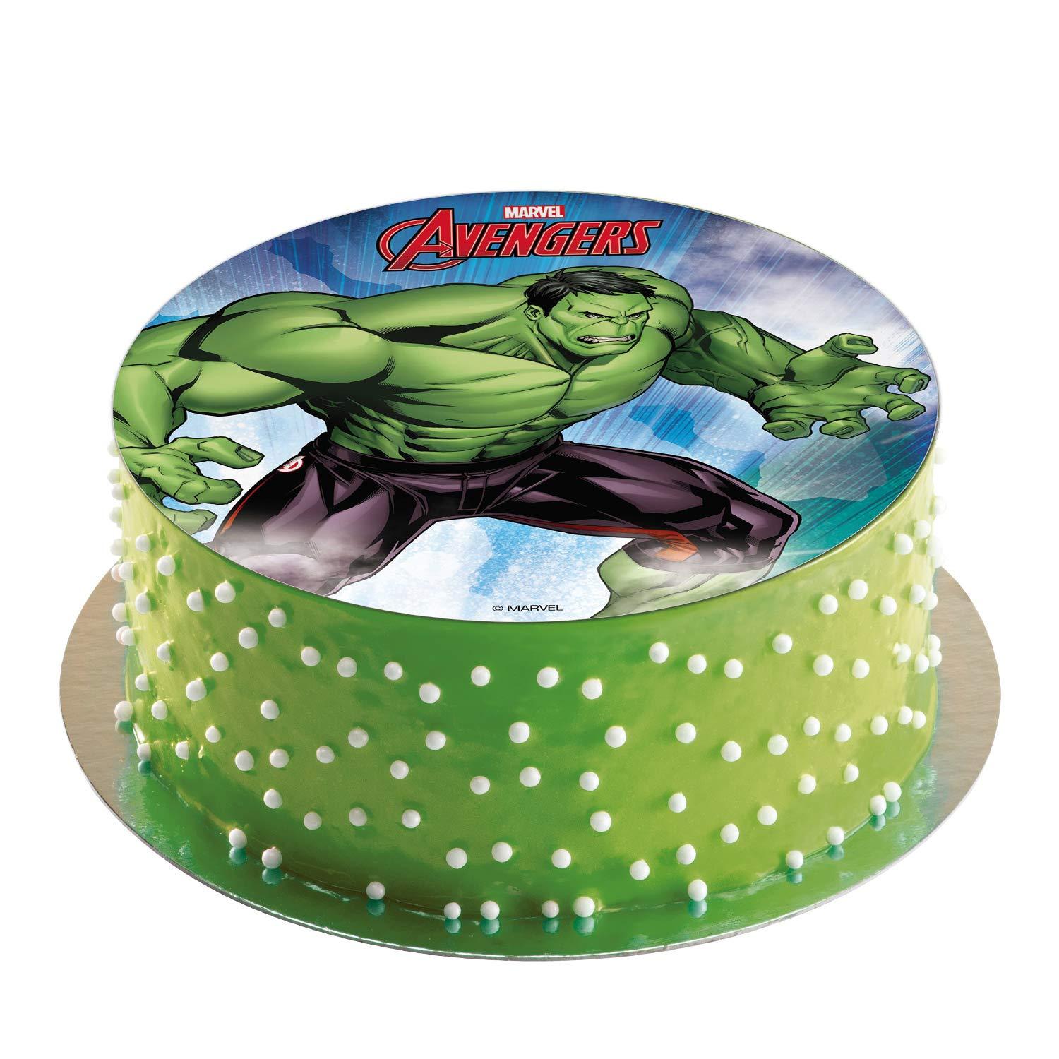 Dekora 114402 Hulk Cake Decoration | Edible Rice Paper | Perfect for ...