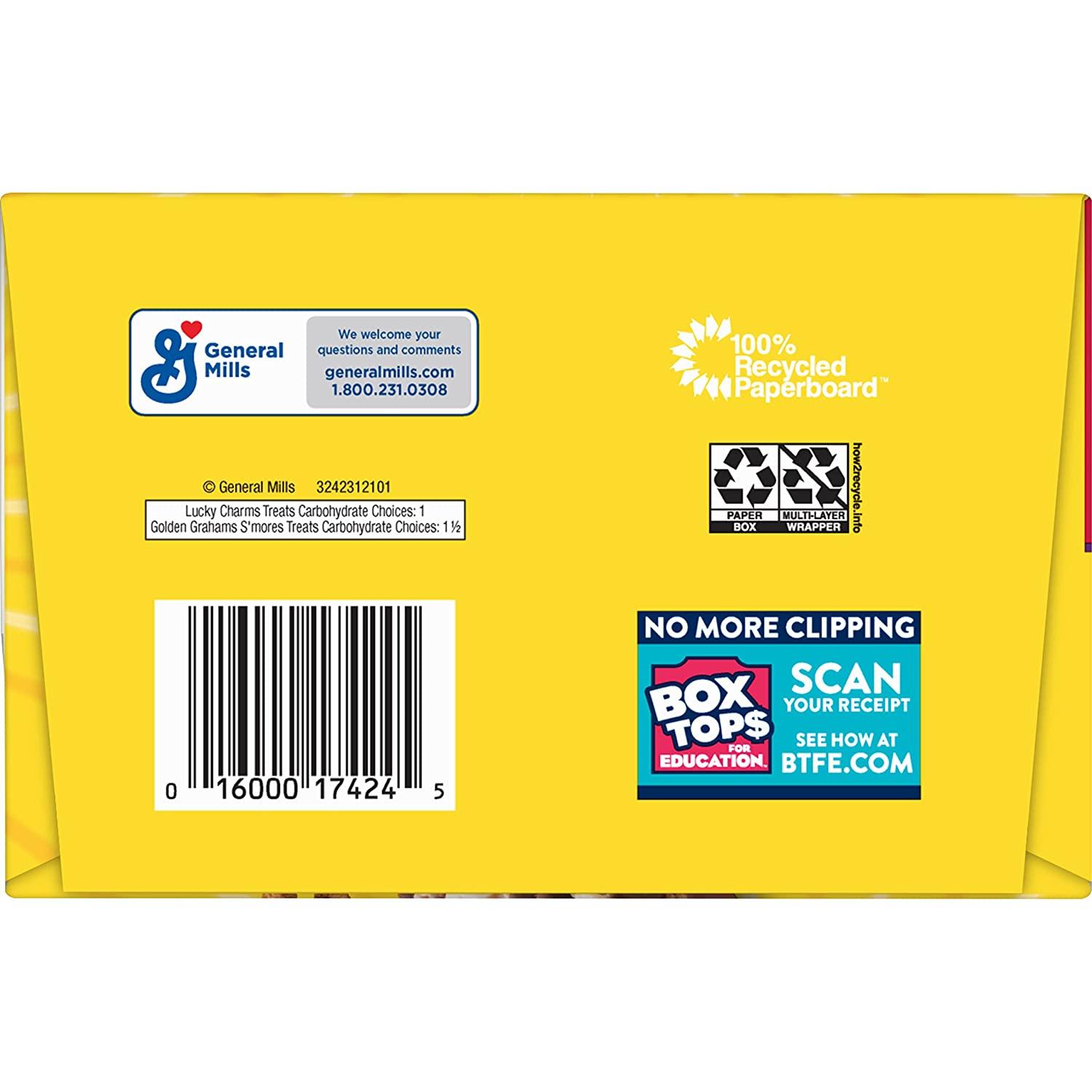 Lucky Charms and Golden Grahams Breakfast Bar Variety Pack - 28 ct ...