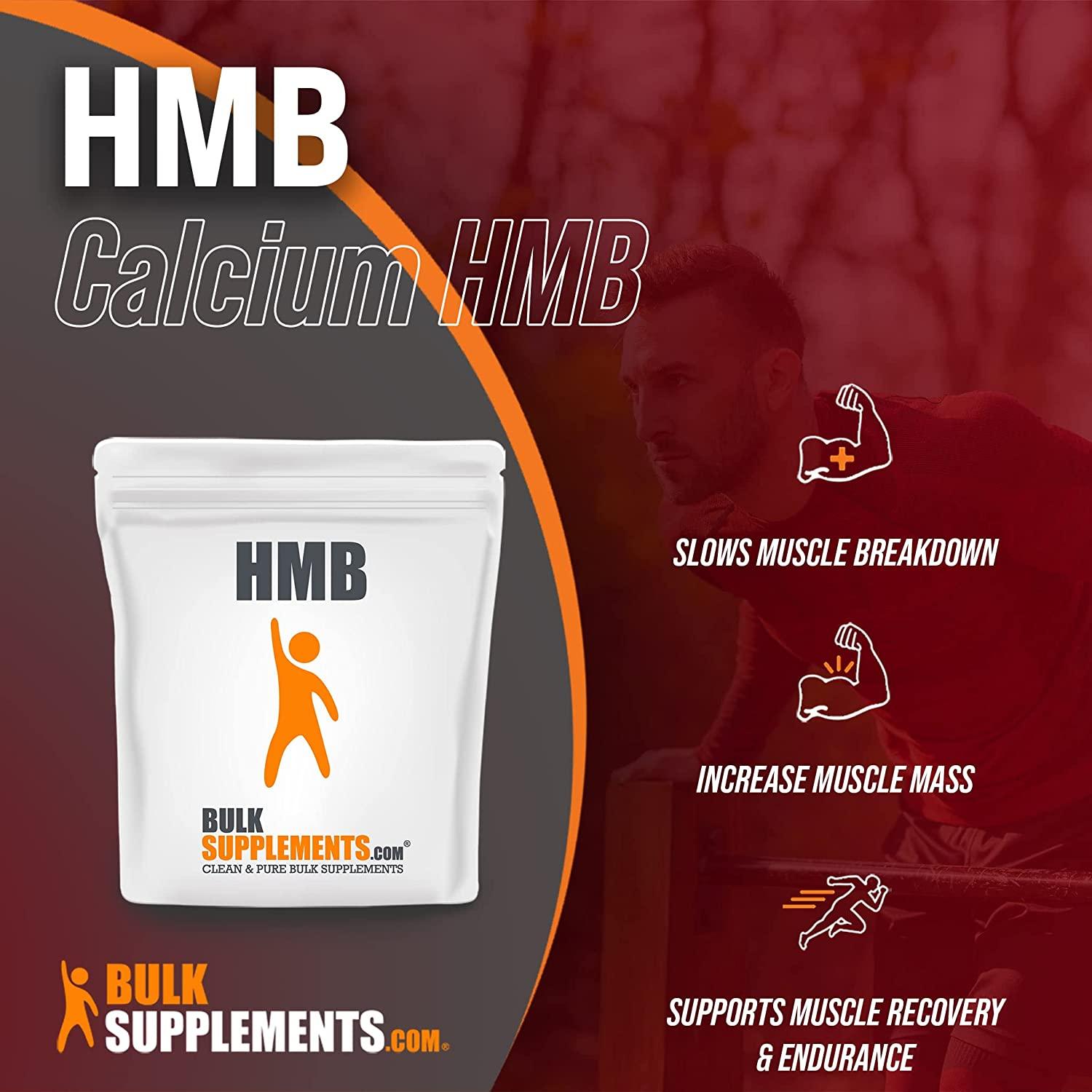 BulkSupplements.com HMB Powder - Calcium HMB Powder - HMB Supplements ...