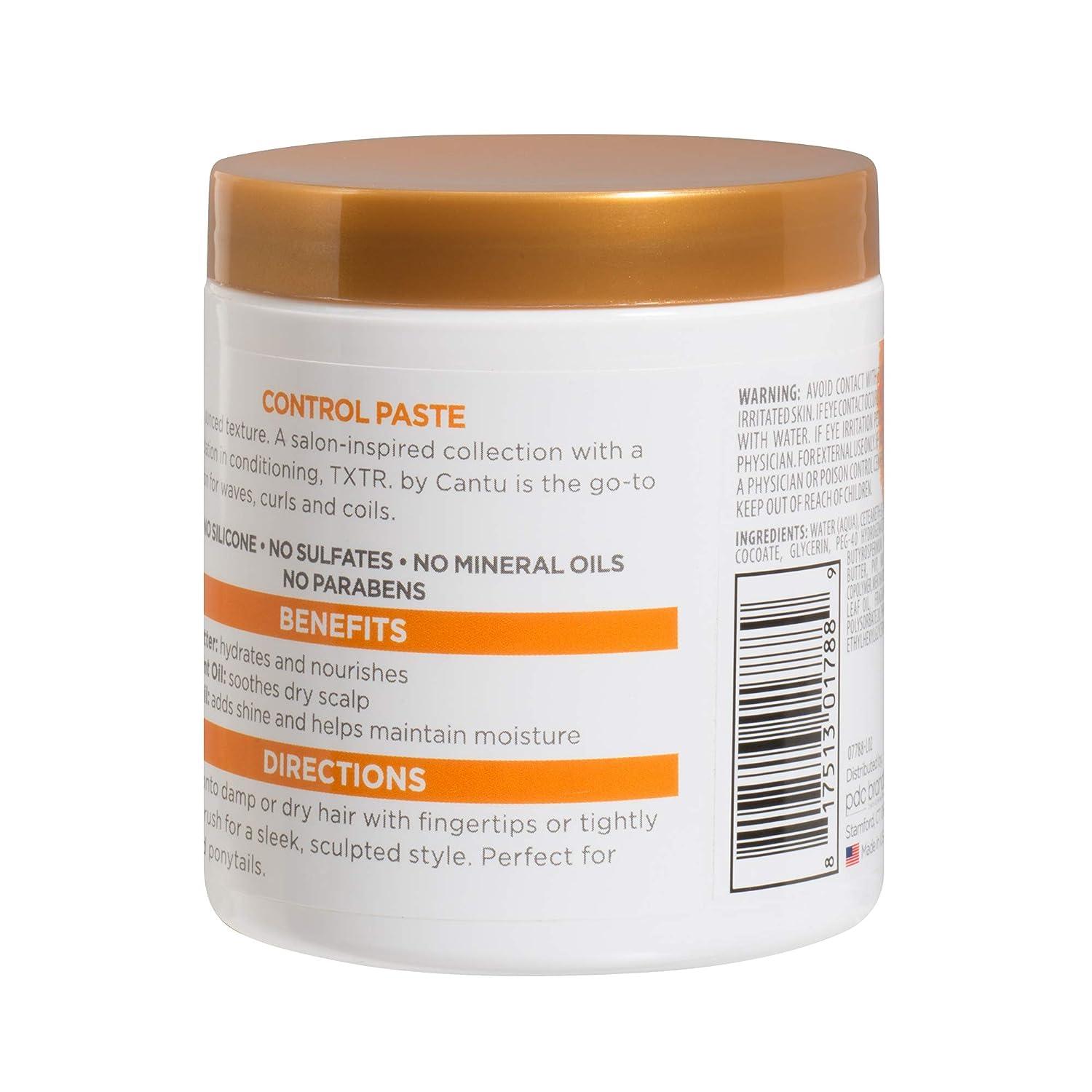 Cantu Txtr Sleek Shine Sculpt Control Paste 6oz - Hair Styling Paste ...