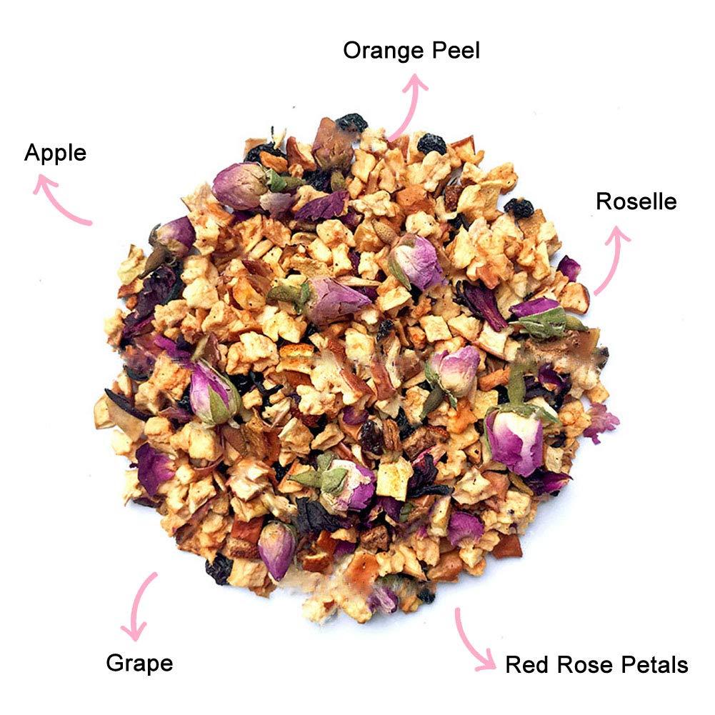 Plant Poison Fantasy France - Luxury Loose Leaf Tea (Apple Grape Orange ...