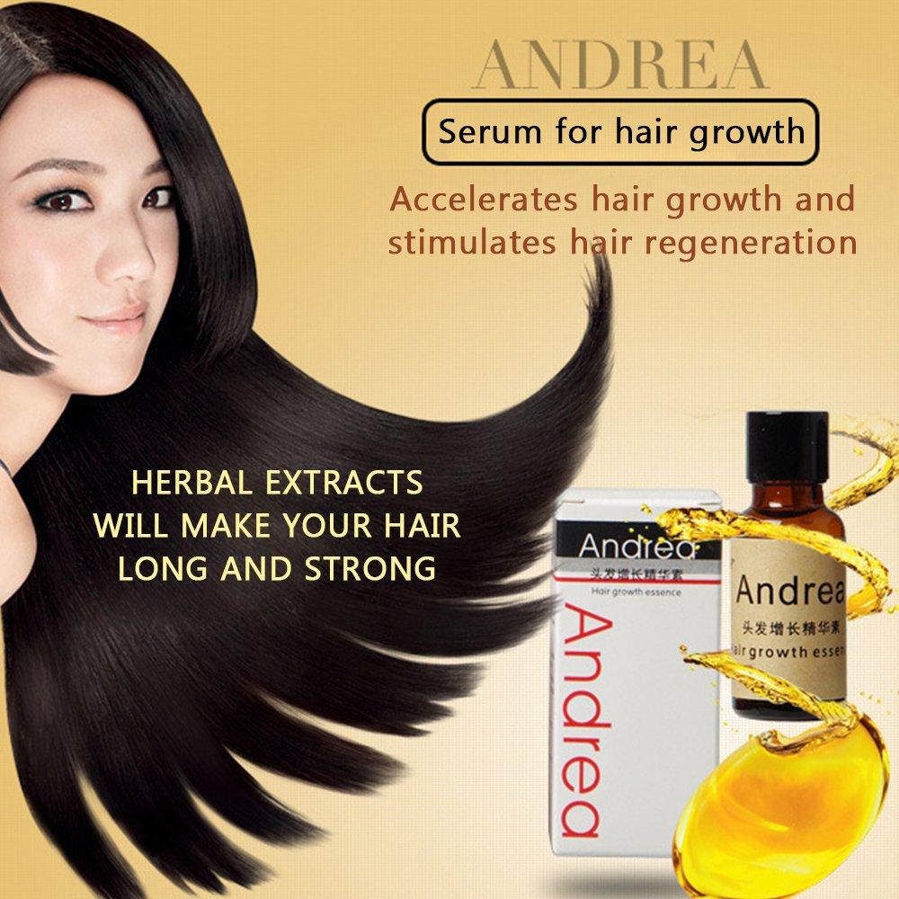 Andrea Hair Growth Essence - Stop Hair Loss Treatment with Ginger ...