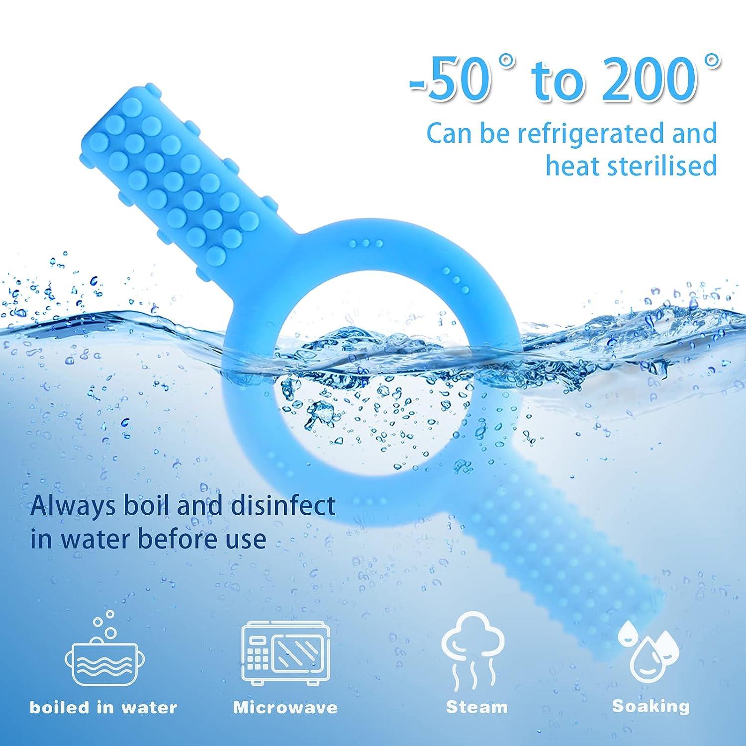 Baby Teething Toy - Sensory Chew Stick for Toddlers - Relieve Teething ...