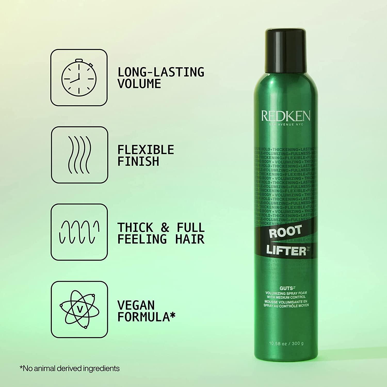 Root Lifter Volumizing Spray Foam | For All Hair Types | Provides Body ...
