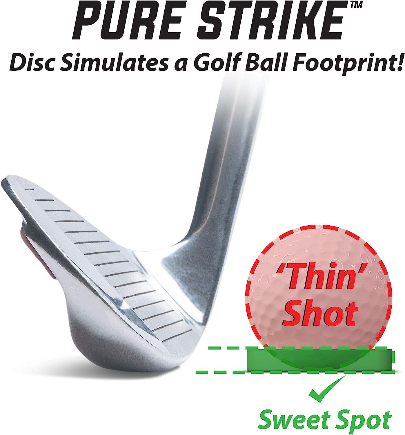 GoSports Golf Pure Strike Training Discs 24 Pack - Eliminate Thin Shots ...