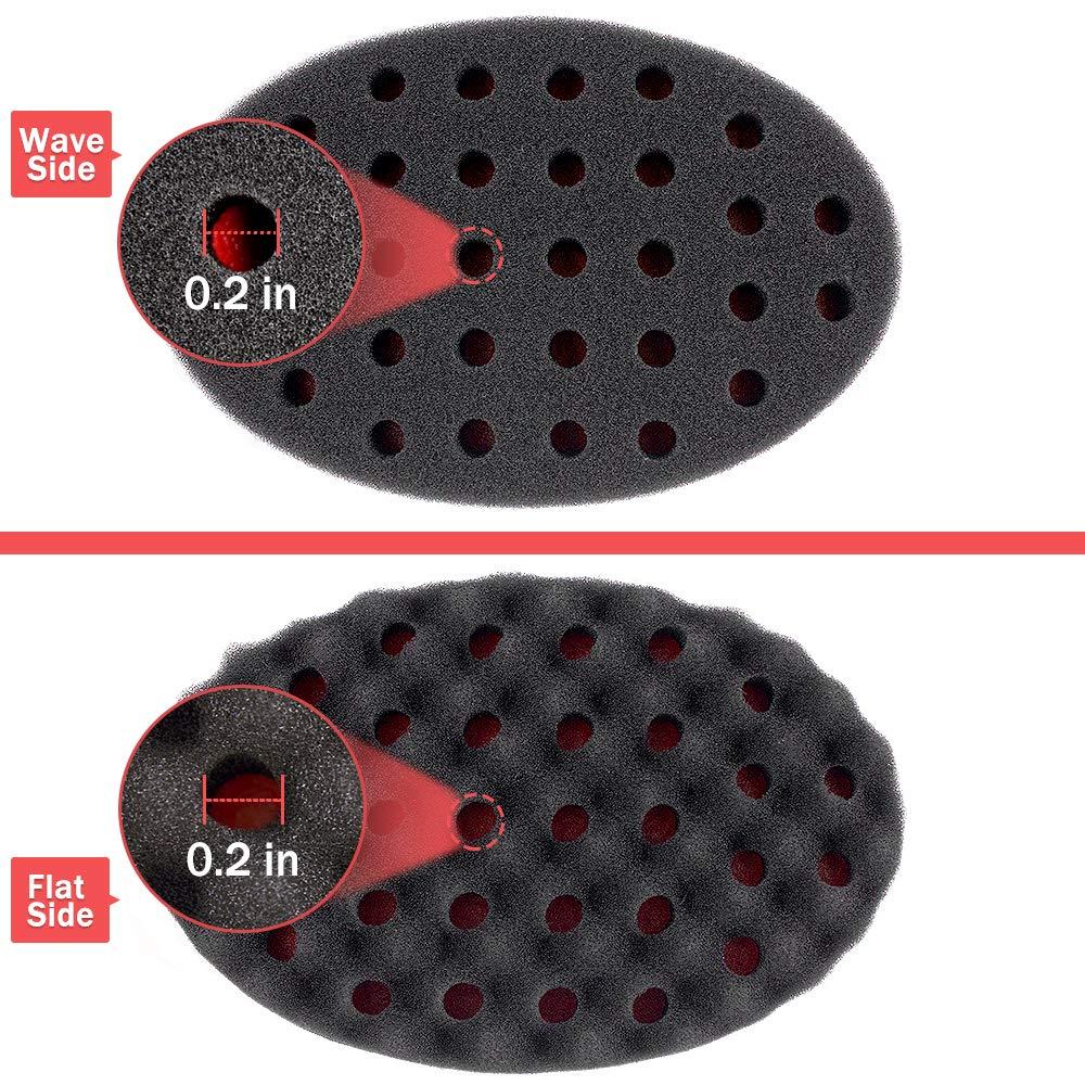 AirTree Magic Barber Sponge Brush for Curly Hair - Twist, Wave ...