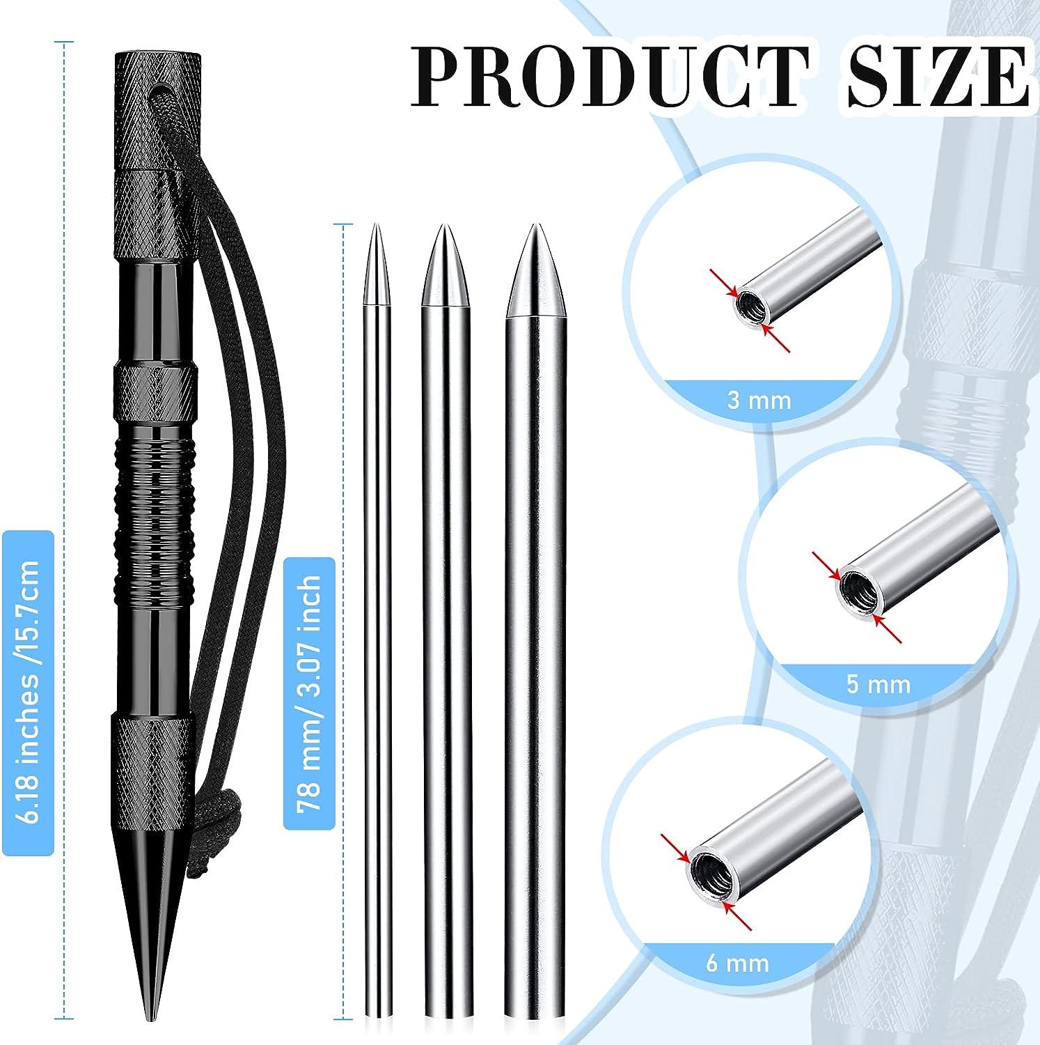 Paracord Knotters Tool Set with Marlin Spike, FID, Needle - Stainless ...